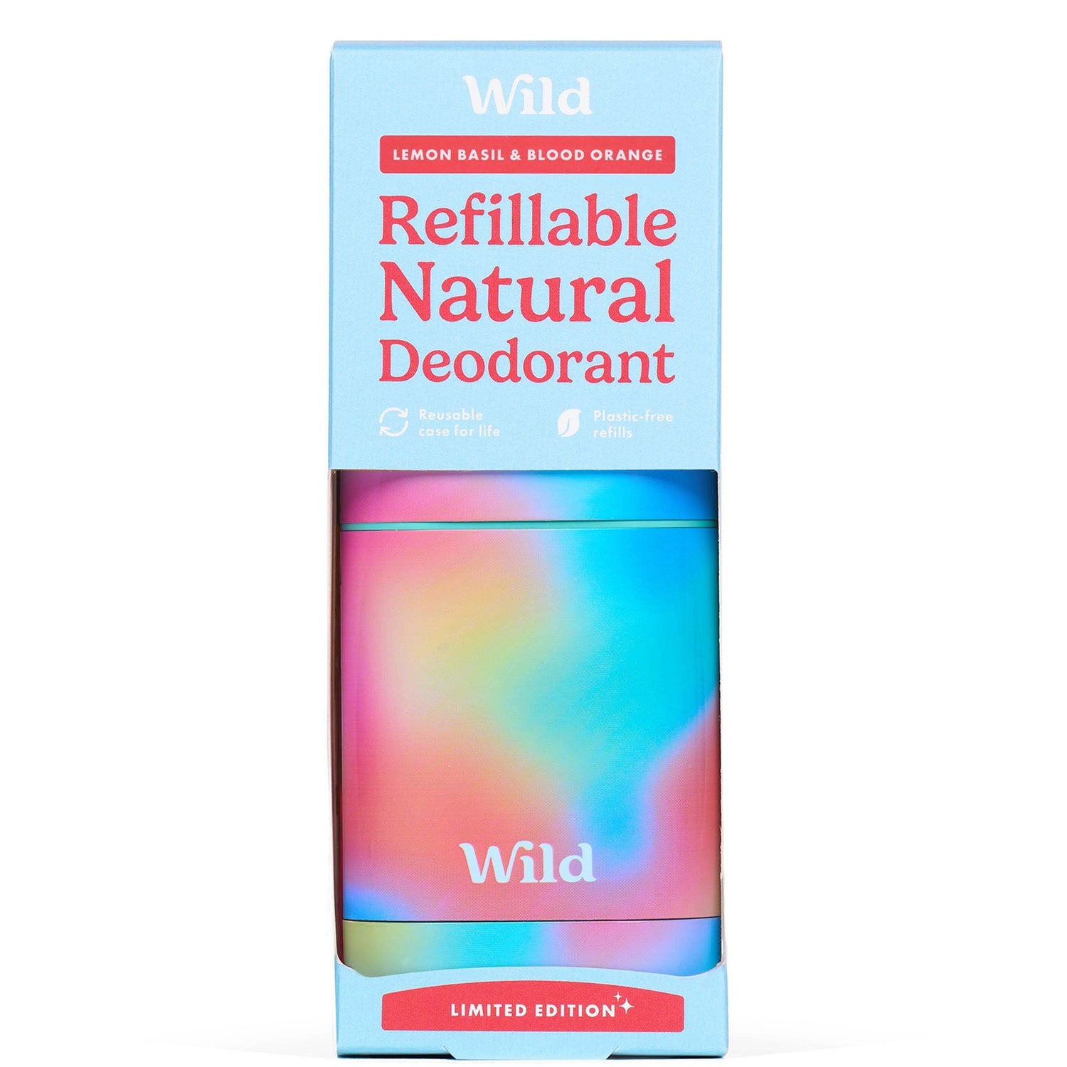 Wild Lemon, Basil and Blood Orange Deodorant in Ombre Case 40g ...