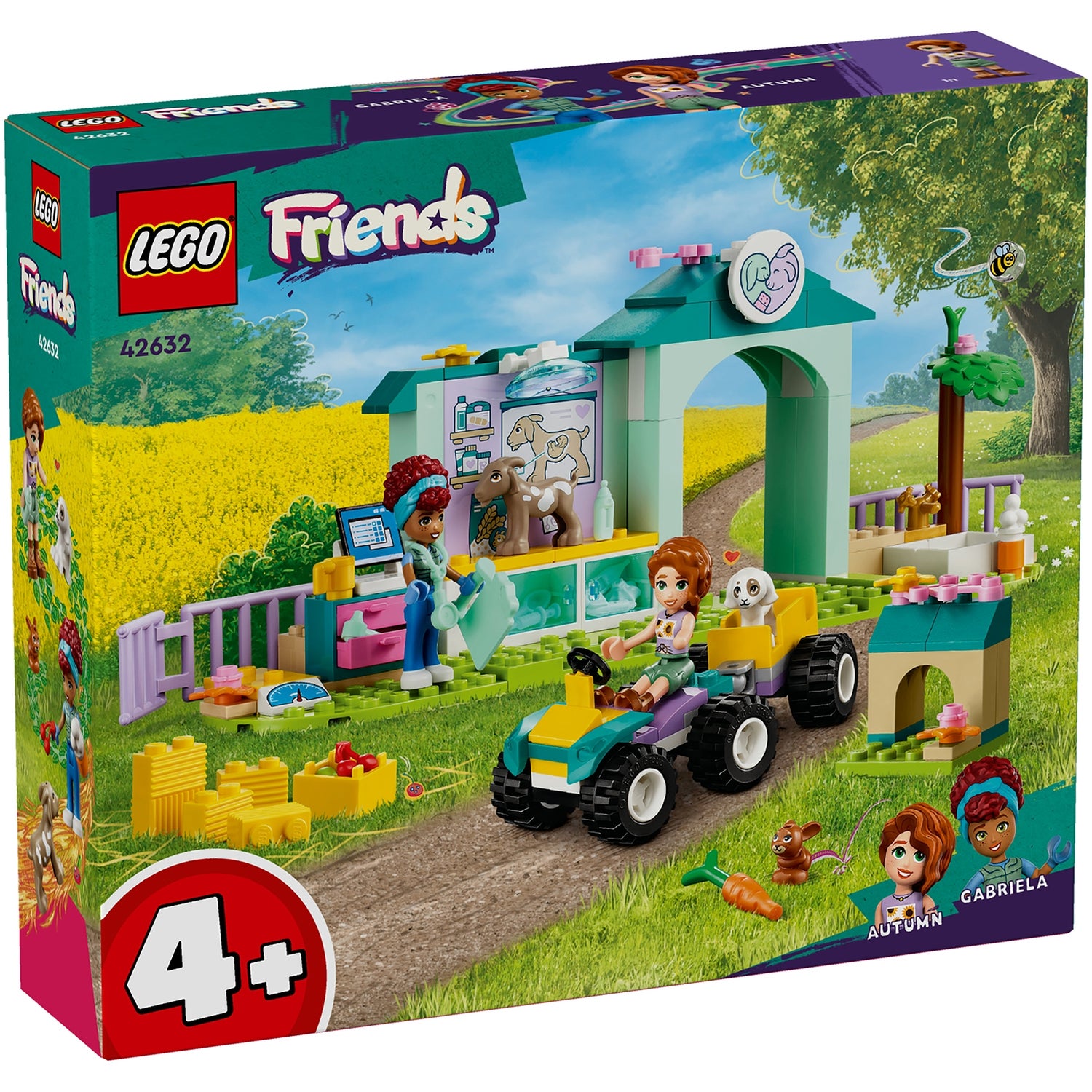 LEGO Friends Farm Animal Vet Clinic Toy Set 42632 Toys - Zavvi UK