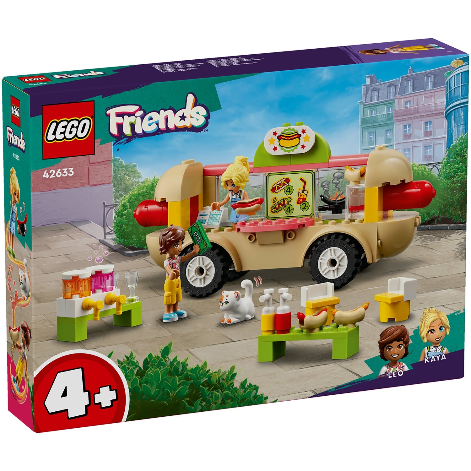 LEGO Friends Hot Dog Food Truck Toy 4+ Vehicle Set 42633 Toys - Zavvi UK