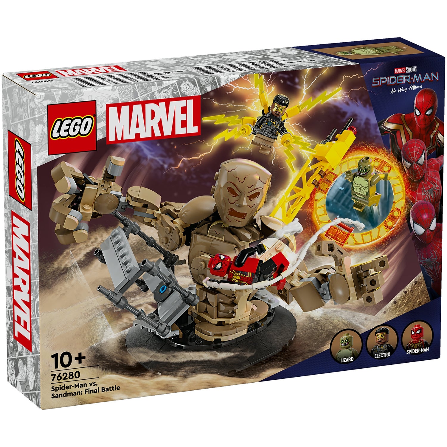 LEGO Marvel Spider-Man vs. Sandman: Final Battle Set 76280 Toys - Zavvi UK