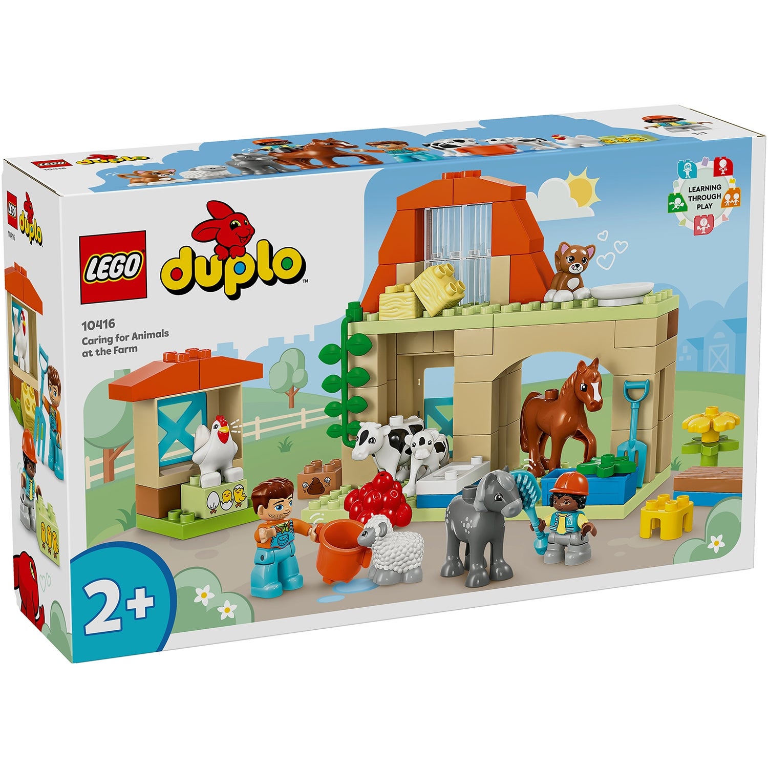 LEGO DUPLO Town Caring for Animals at the Farm Toy Set 10416 Toys ...
