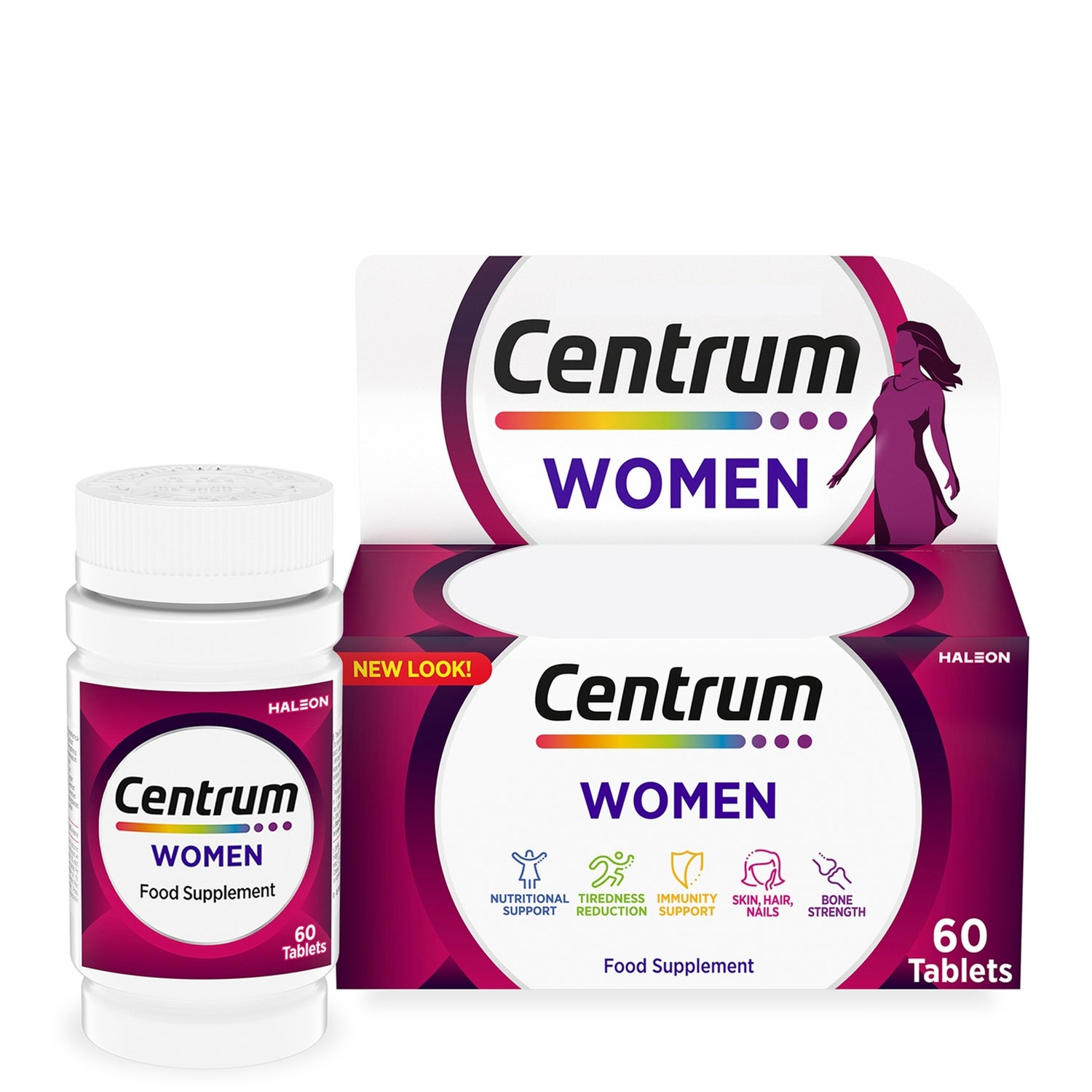 Centrum Women's Multivitamins and Minerals Tablets - 60 Tablets ...
