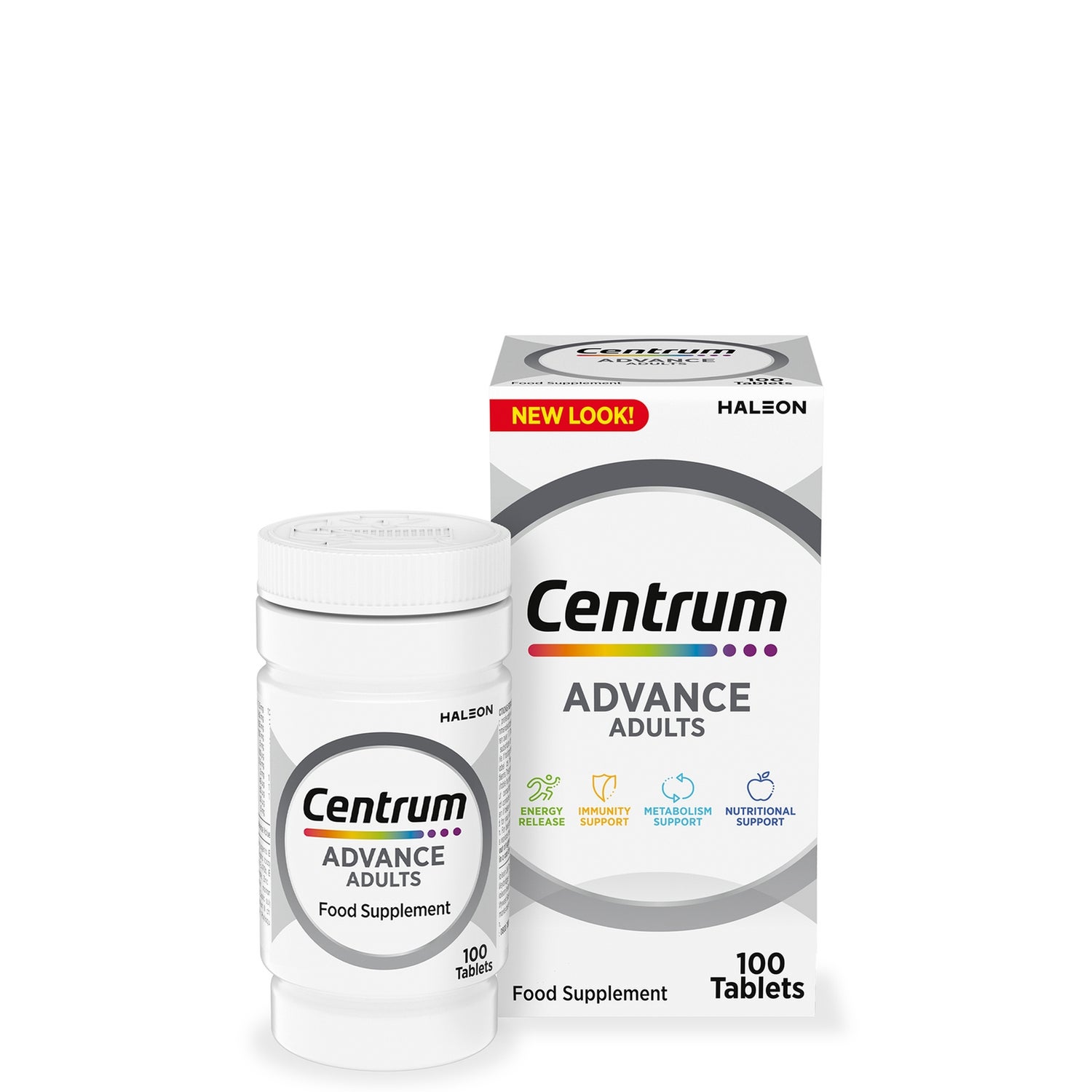 Centrum Advance Multivitamins and Minerals Tablets - 100 Tablets ...