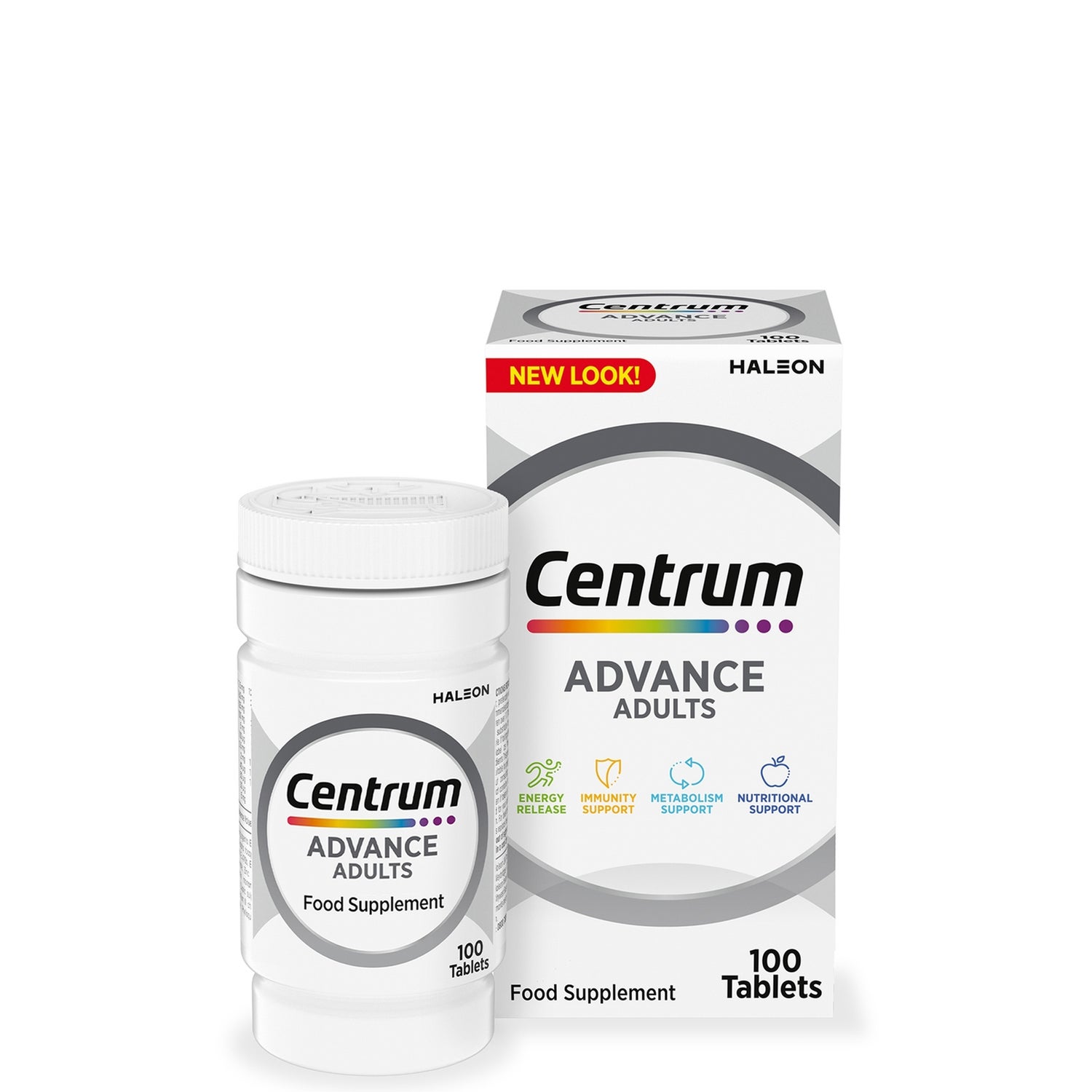 Centrum Advance Multivitamins and Minerals Tablets - 100 Tablets ...