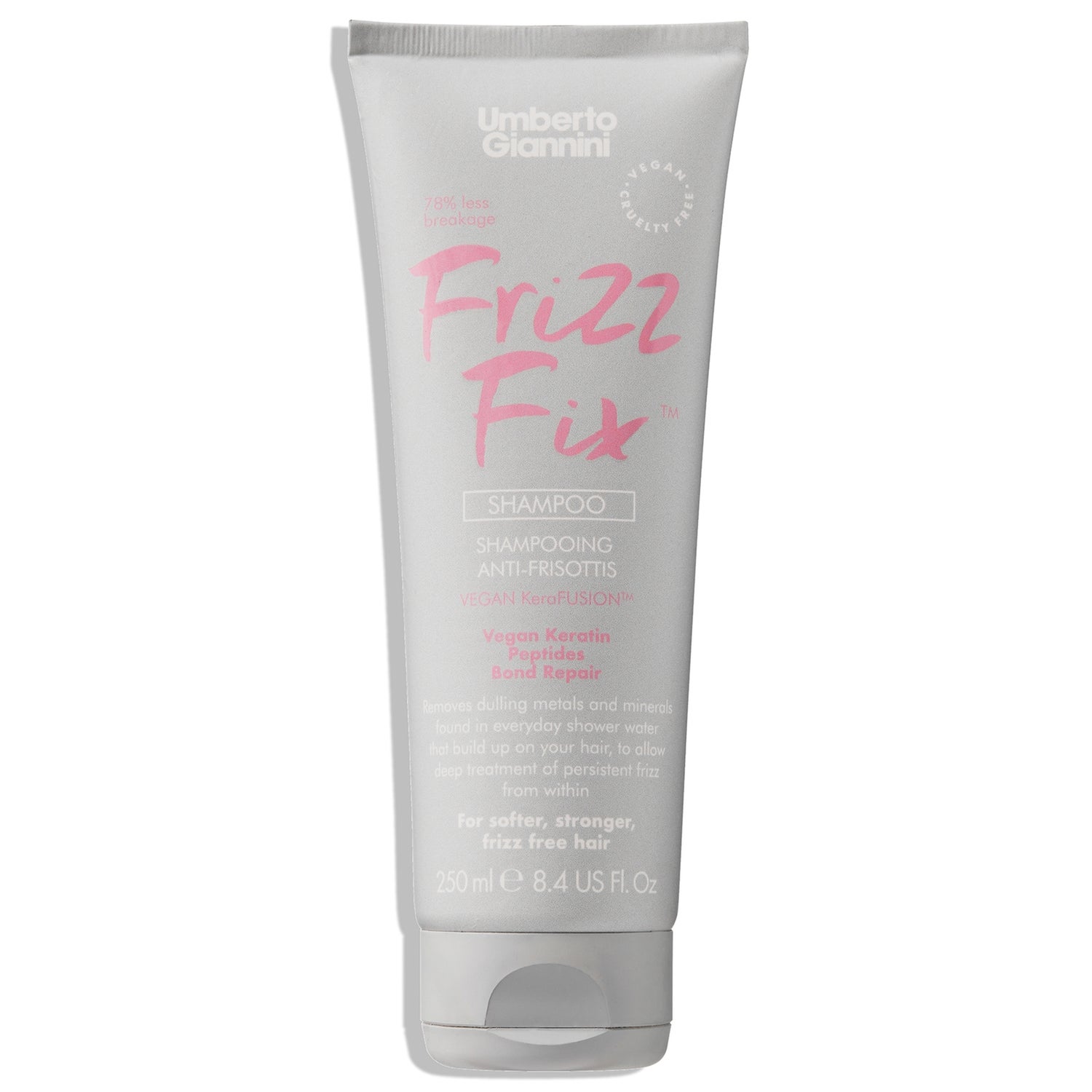 Umberto Giannini Frizz Fix Wash Shampoo 250ml - Entrega GRÁTIS
