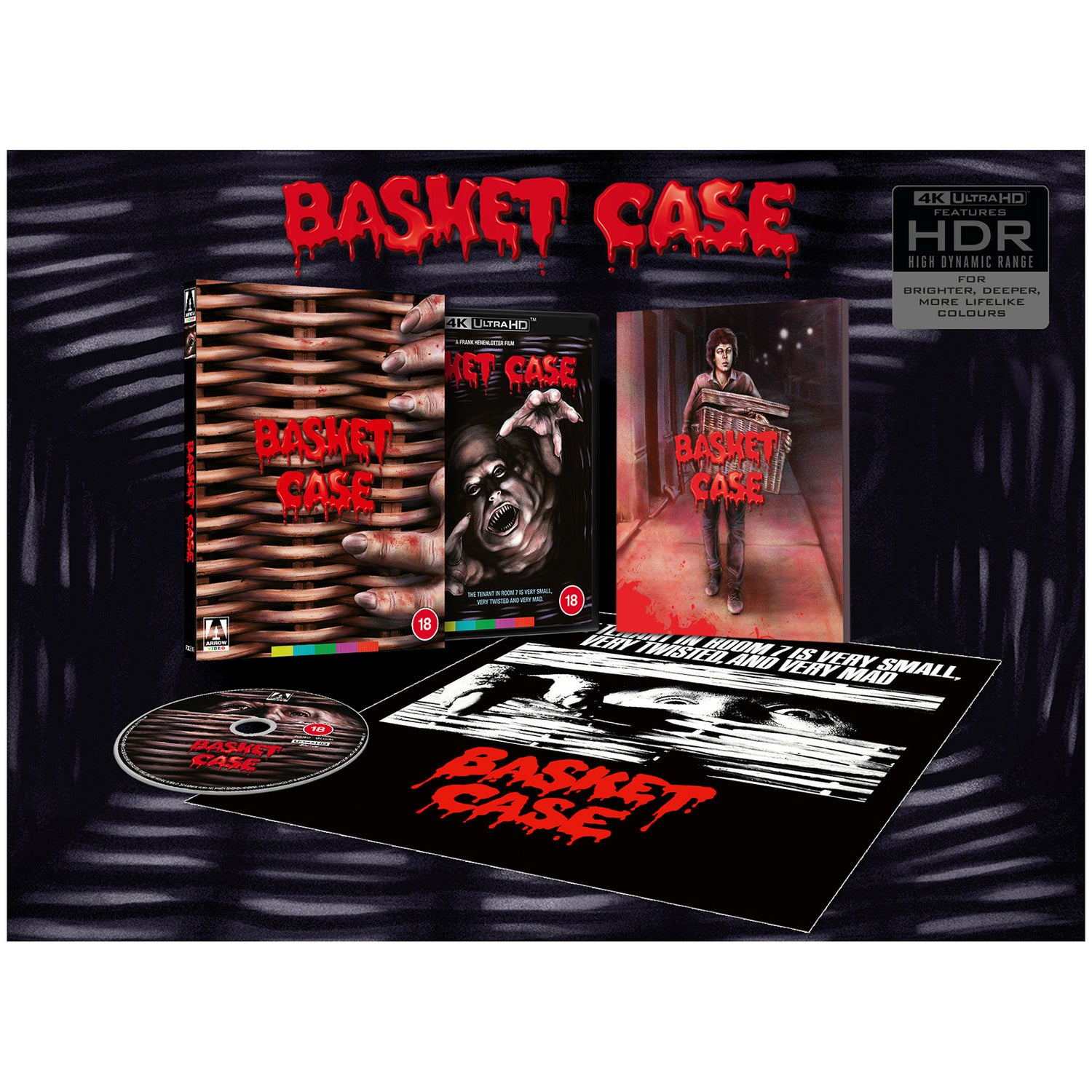 Basket Case Limited Edition 4K Ultra HD 4K | Zavvi Australia