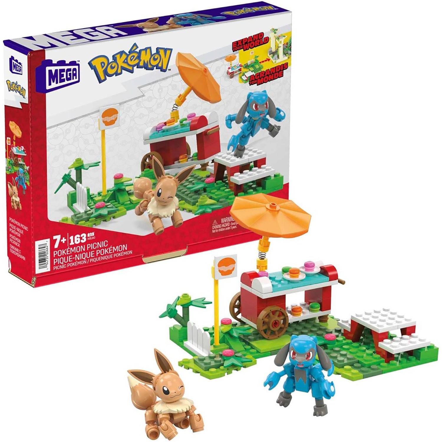 Mattel Mega Pokemon Adventure Picnic Building Set Toys - Zavvi UK