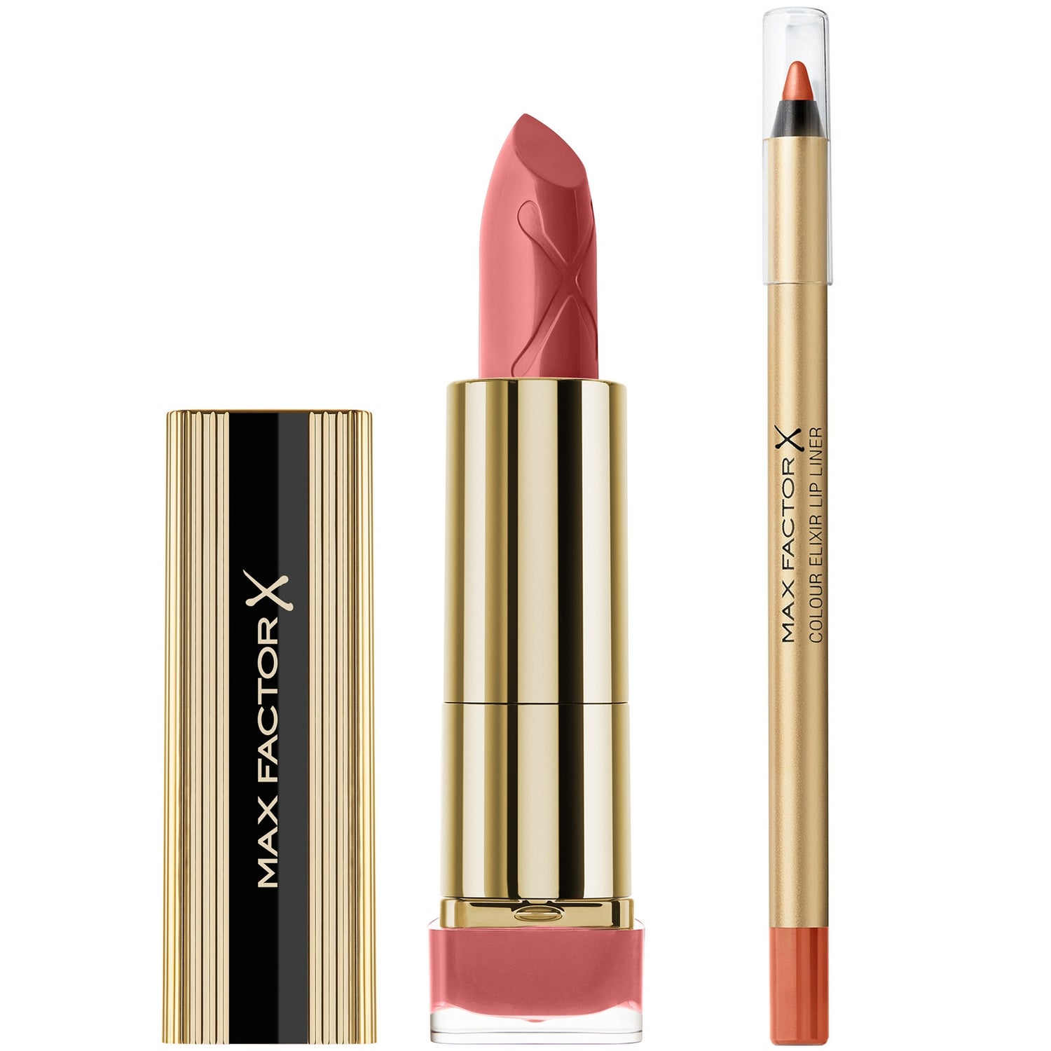 Max Factor Lipstick and Lip Liner Bundle (Various Shades) - lookfantastic