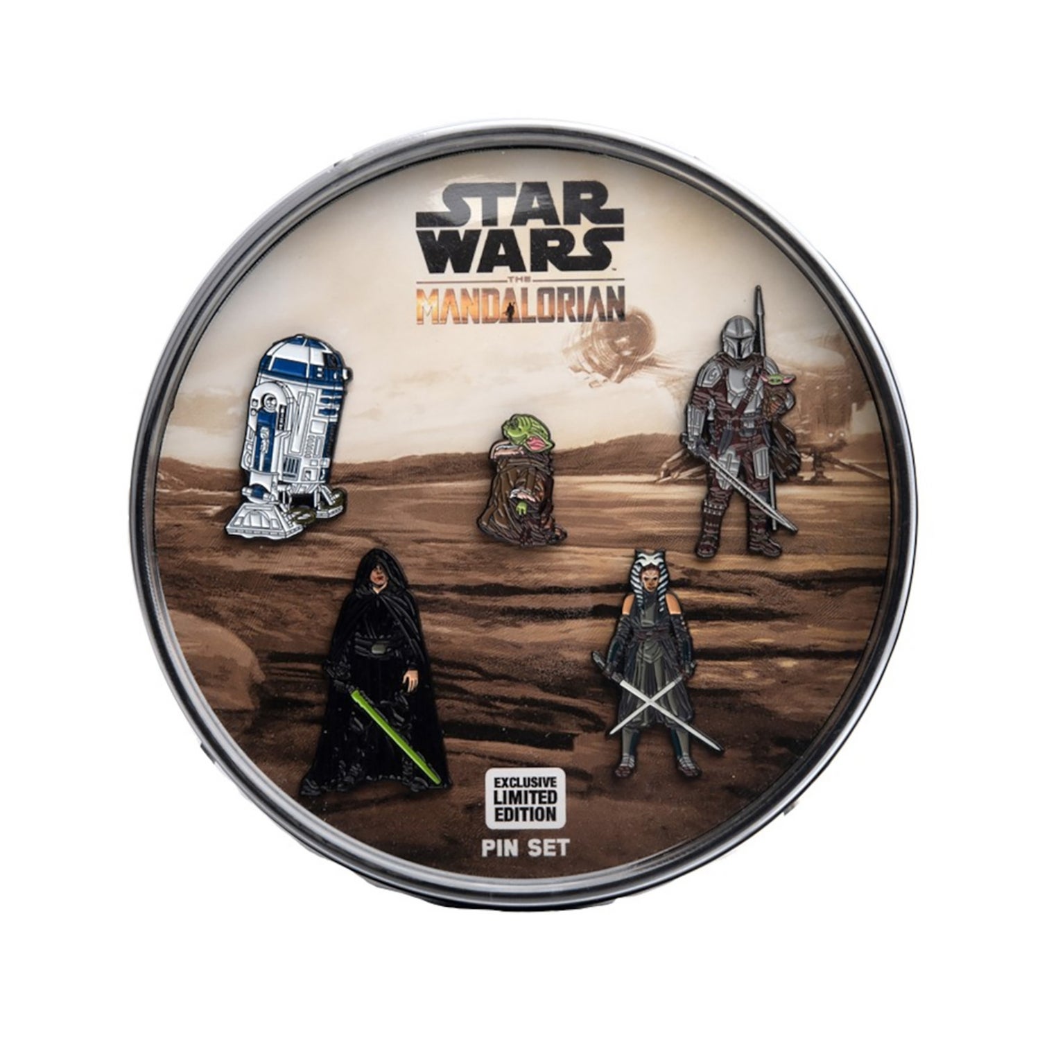 SalesOne Star Wars The Mandalorian Characters Pin Set - IWOOT UK