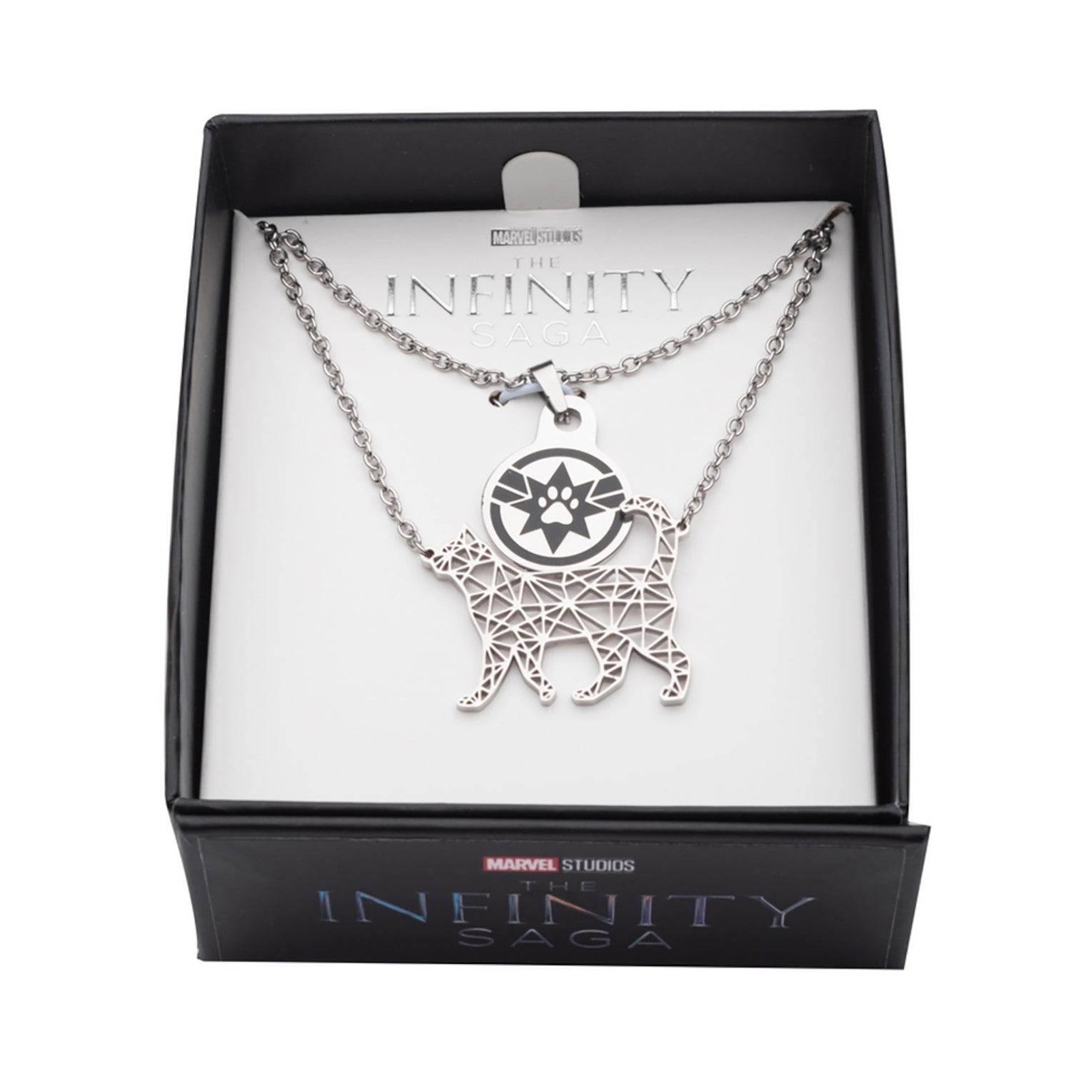 SalesOne Marvel The Infinity Saga Captain Marvel Goose Cat Necklace ...
