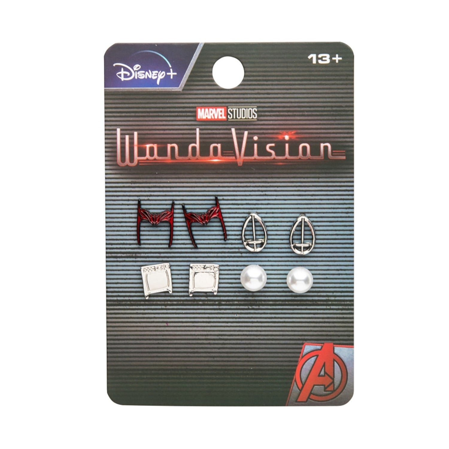 SalesOne Marvel Wandavision Tv Series Earring Set Merchandise - Zavvi UK