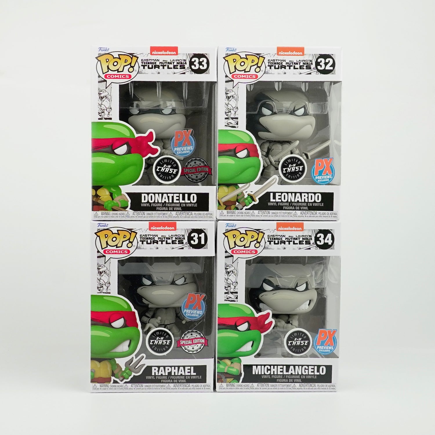 Pop! Vinyl Chase Bundle - Teenage Mutant Ninja Turtles Toys - Zavvi UK