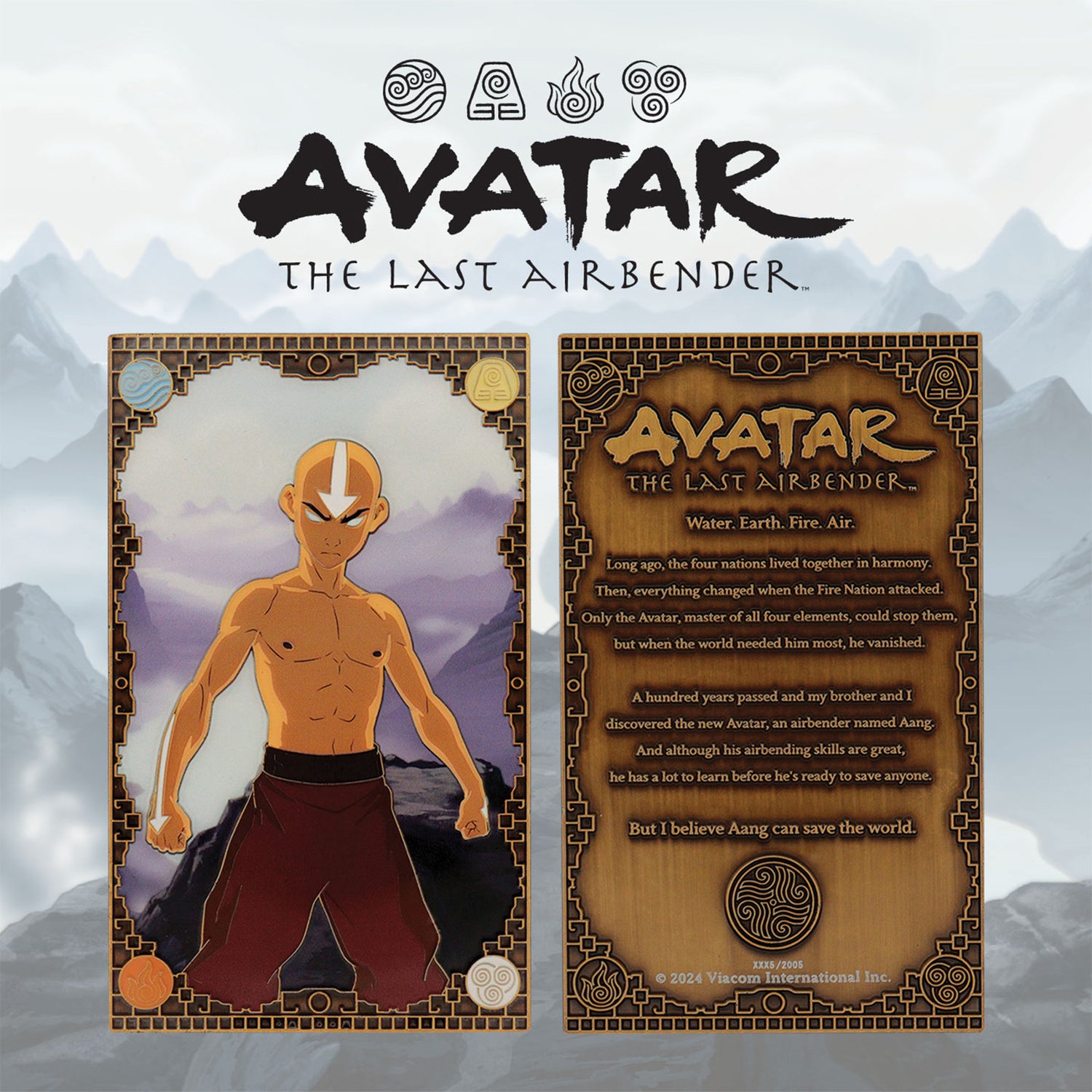Avatar the Last Airbender Limited Edition Aang Ingot By Fanattik ...