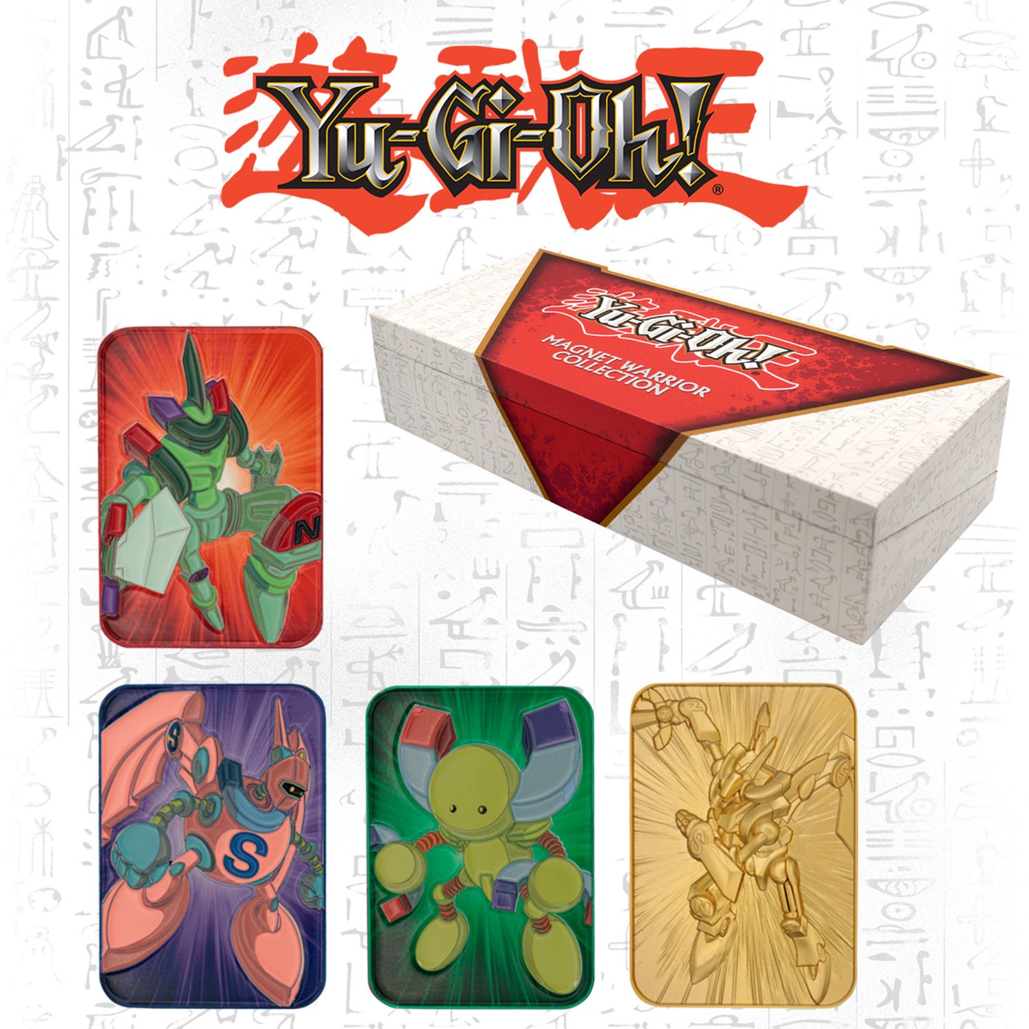 Yu-Gi-Oh! Limited Edition Magnet Warrior Ingot Set By Fanattik ...