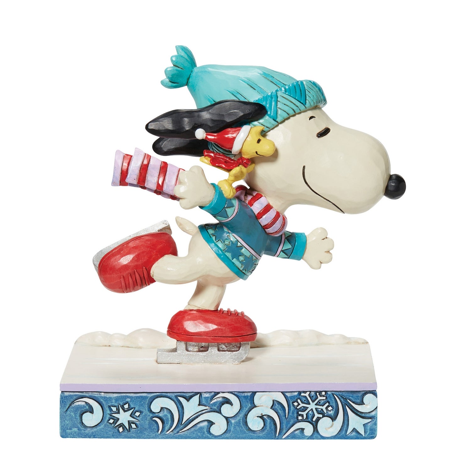 Enesco Peanuts Snoopy Skating Figurine (16cm) Merchandise - Zavvi UK