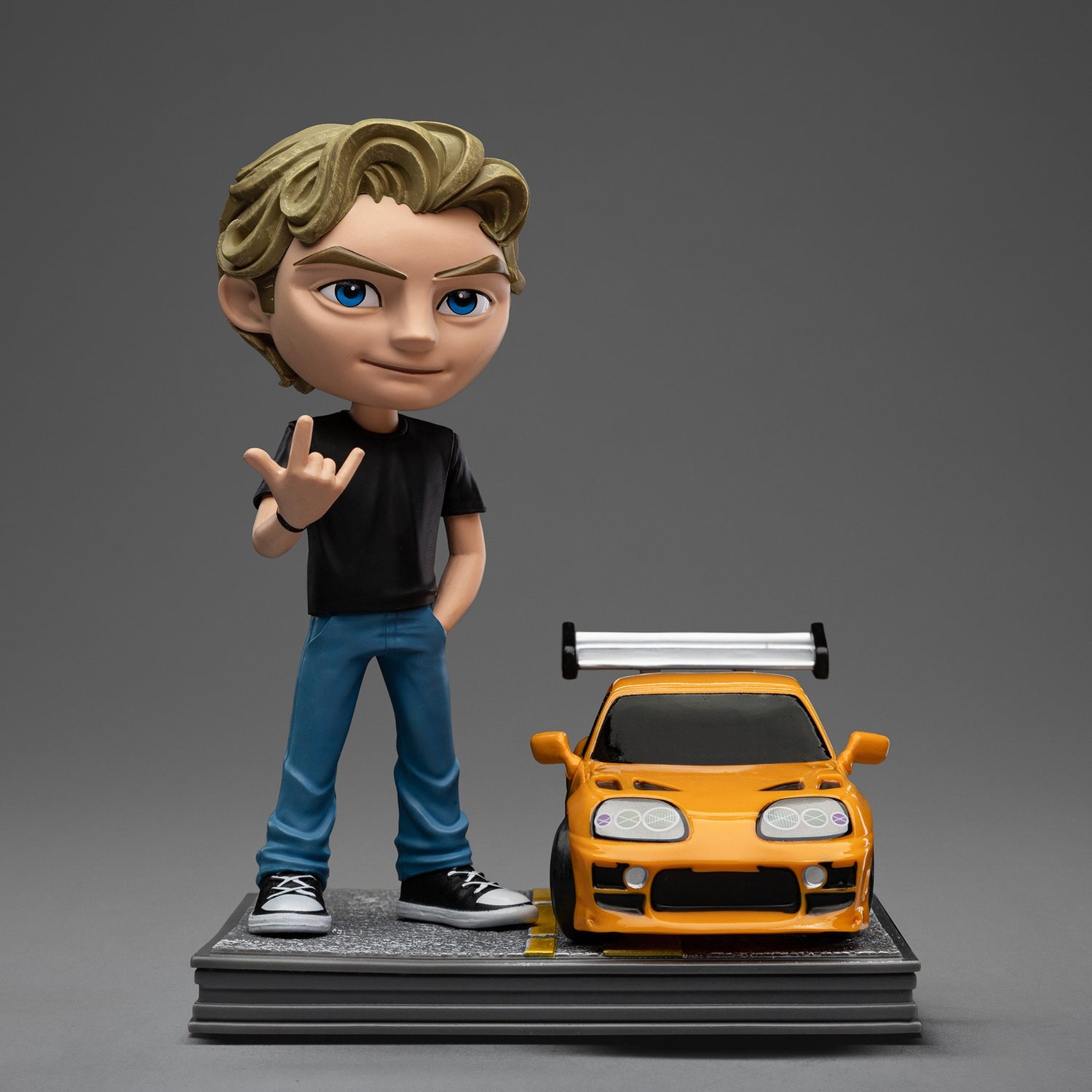 Iron Studios Fast & Furious Brian O'Conner & Car Minco Limited Edition Figure Merchandise - Zavvi UK