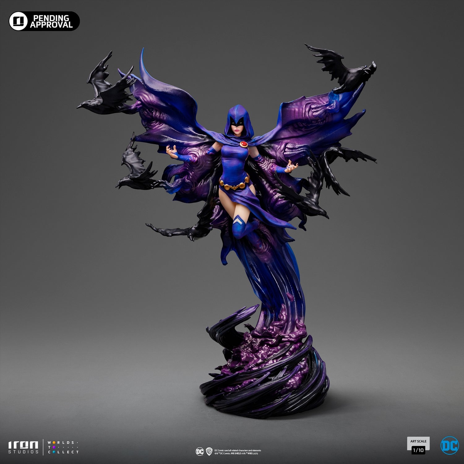 Iron Studios DC Comics Raven Art Scale 1/10 Limited Edition Statue ...