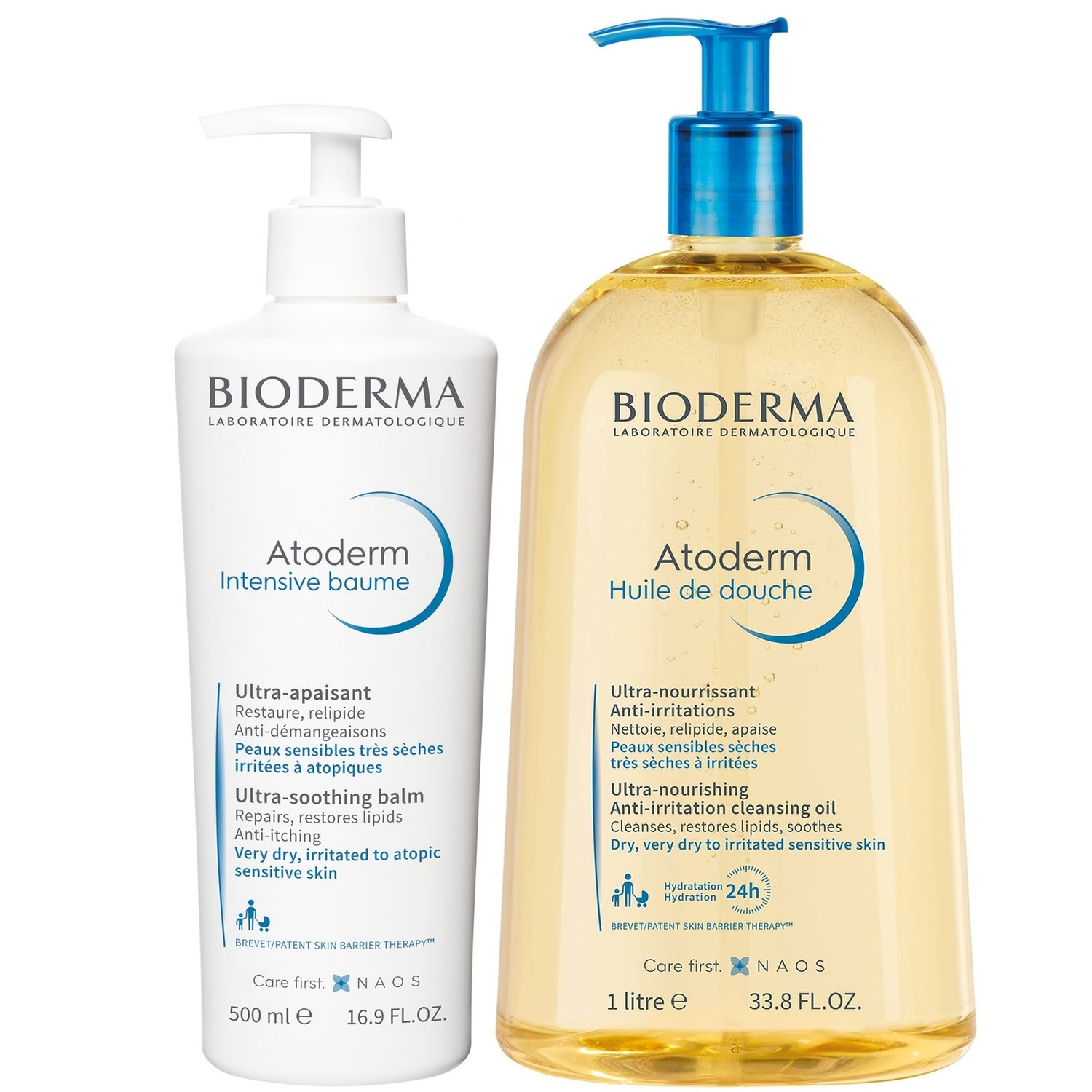 Bioderma Atoderm Eczema Skin Family Bundle | LOOKFANTASTIC AU