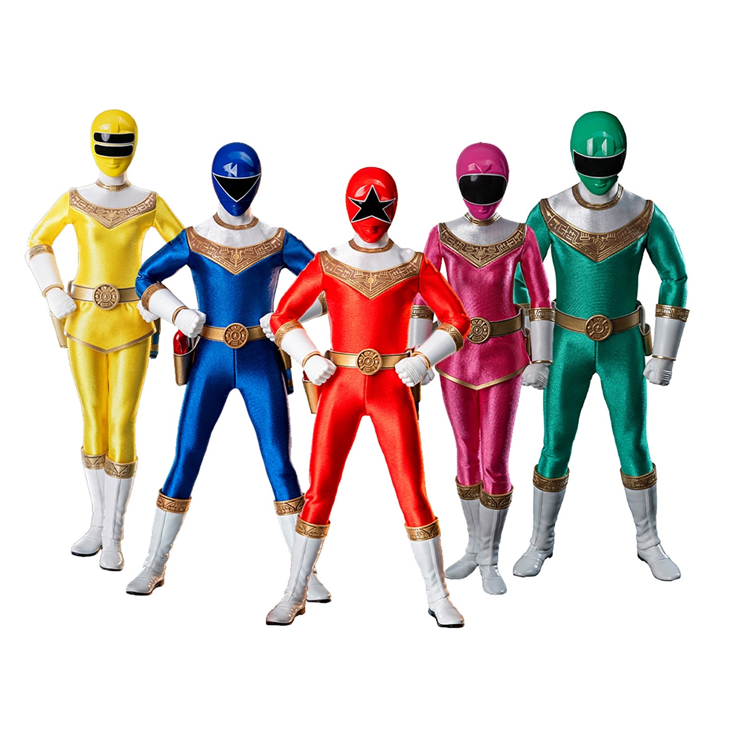 Threezero Power Rangers Zeo Ranger Set 1/6 Figure (29cm) Merchandise ...