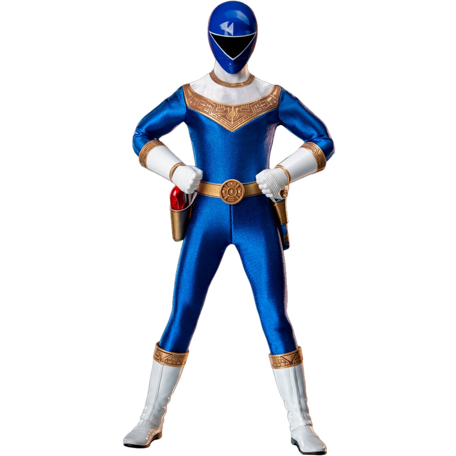 ThreeZero Power Rangers Zeo - Blue Ranger 1/6 Figure (29cm) Merchandise ...