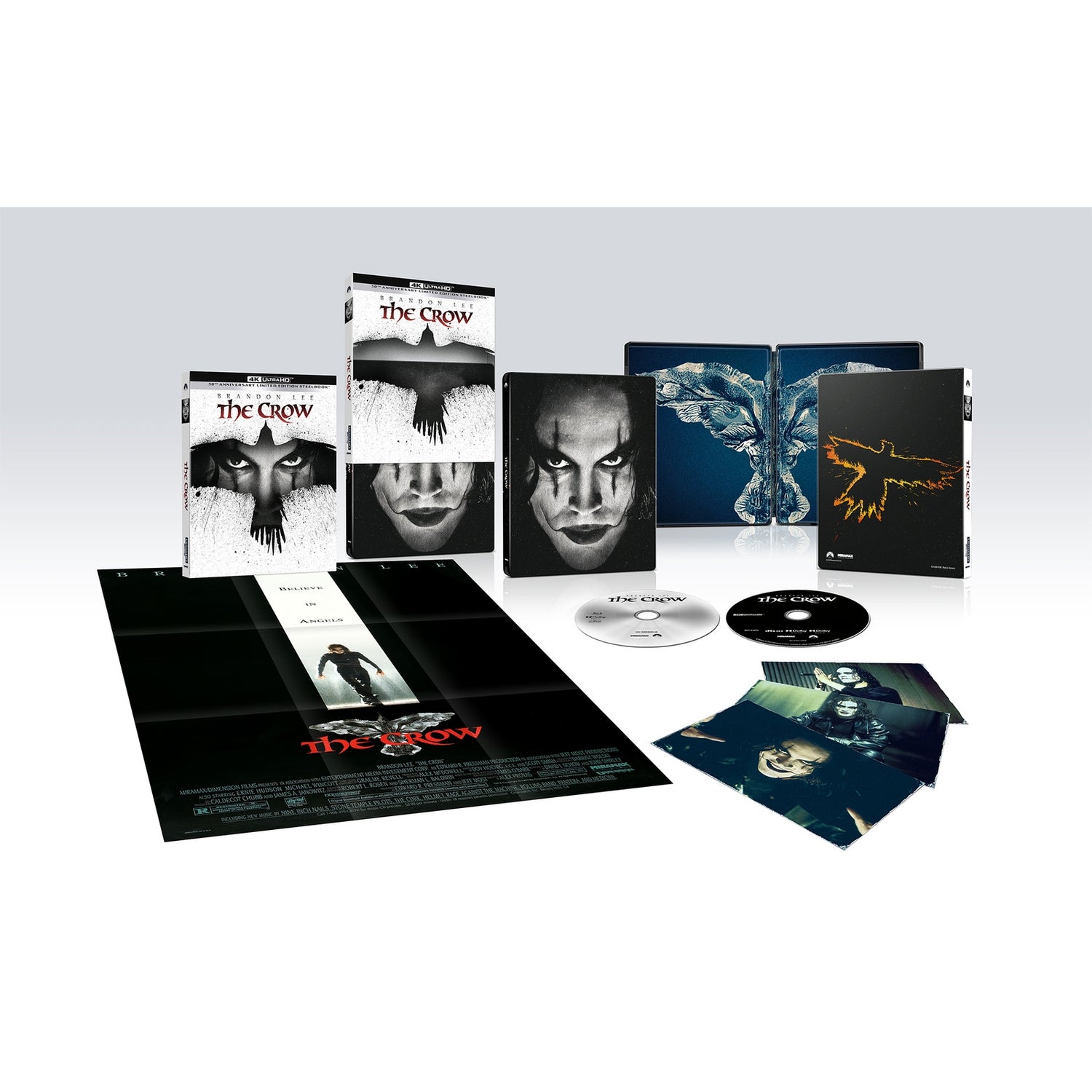 The Crow Zavvi Exclusive 4K Ultra HD Steelbook (Includes Blu-ray) 4K - Zavvi UK
