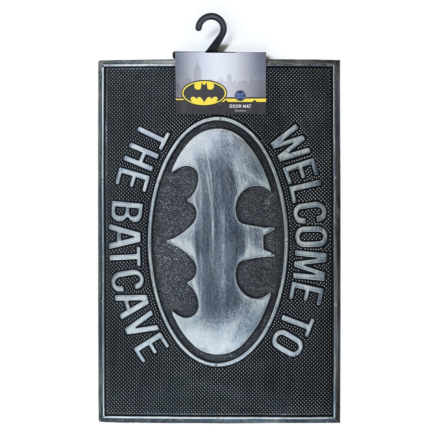 Batman Welcome To The Batcave Rubber Doormat Traditional Gifts - Zavvi UK