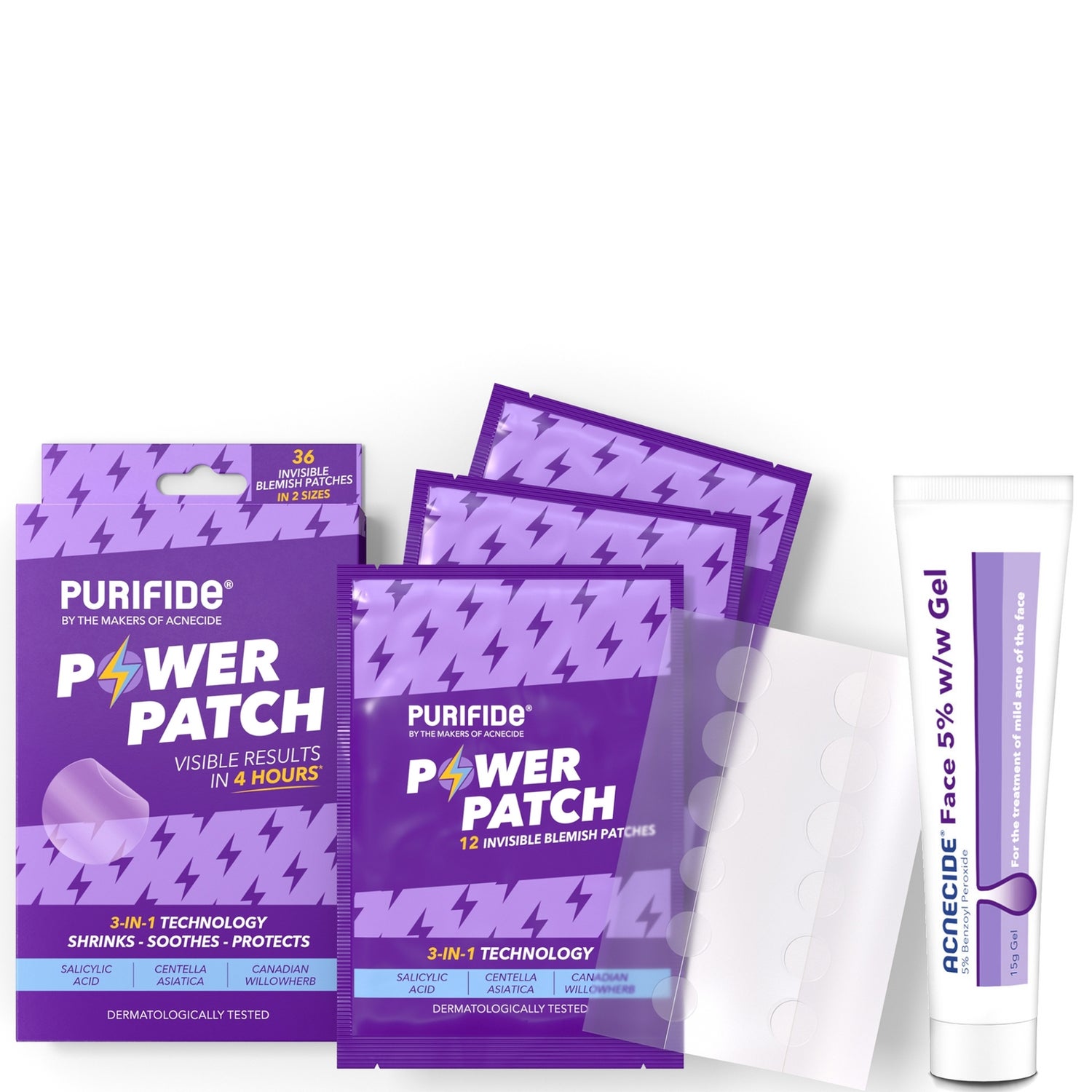Acnecide and Purifide Double Treatment Bundle | LOOKFANTASTIC AU