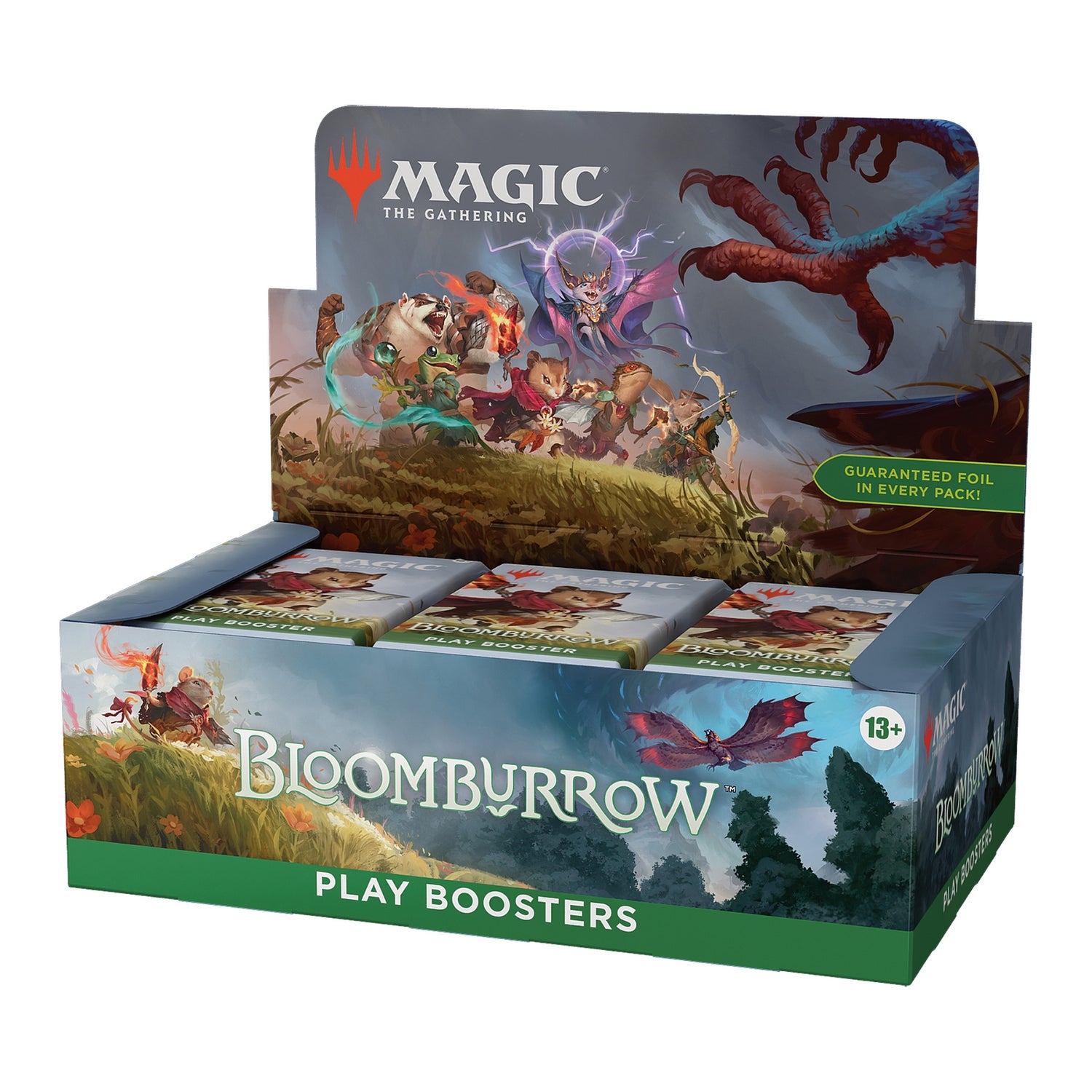 Magic: The Gathering Bloomburrow Play Booster CDU (36 Packs) Toys ...