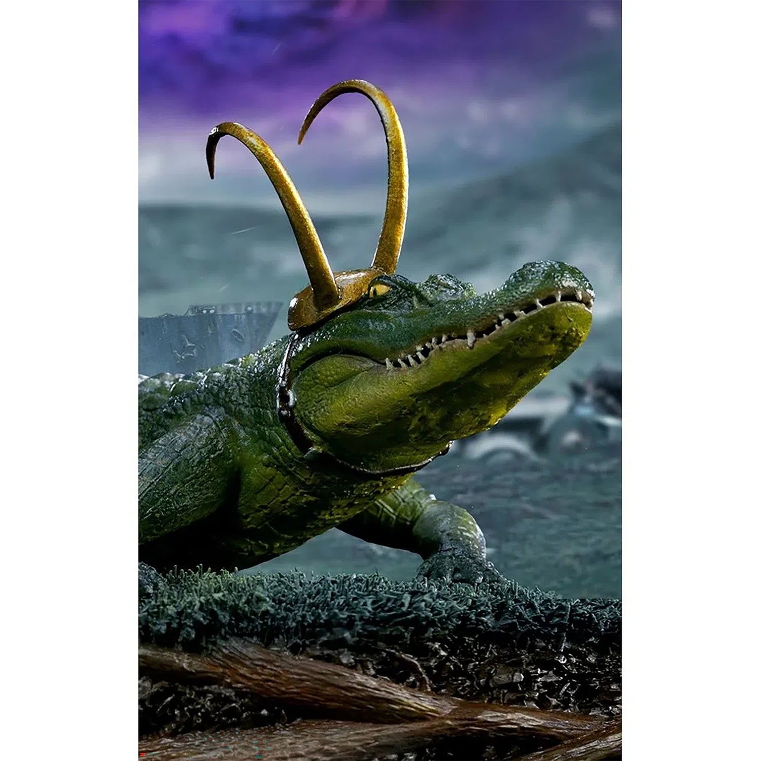 Iron Studios Alligator Loki Loki Art Scale 1/10 Collectible Statue ...