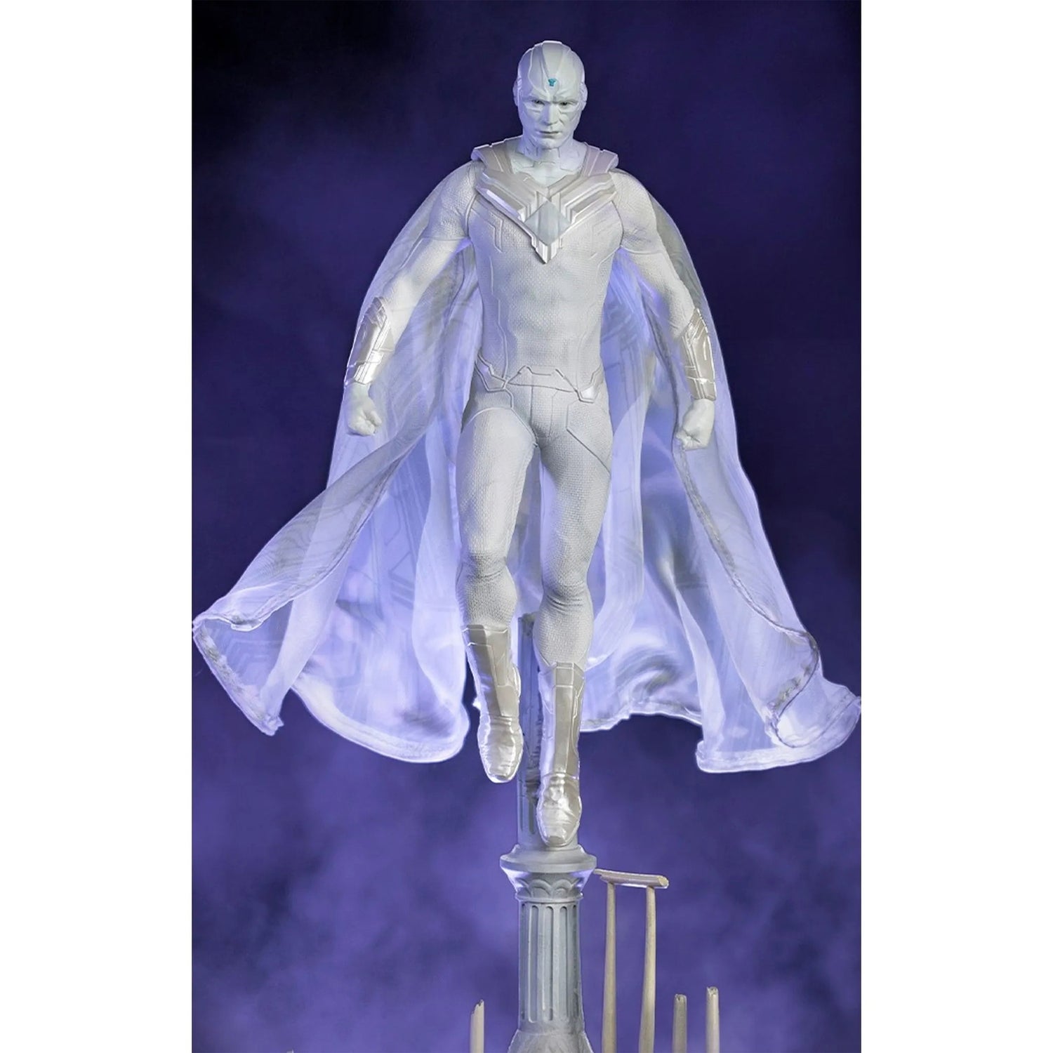 Iron Studios White Vision BDS Wandavision Art Scale 1/10 Collectible ...