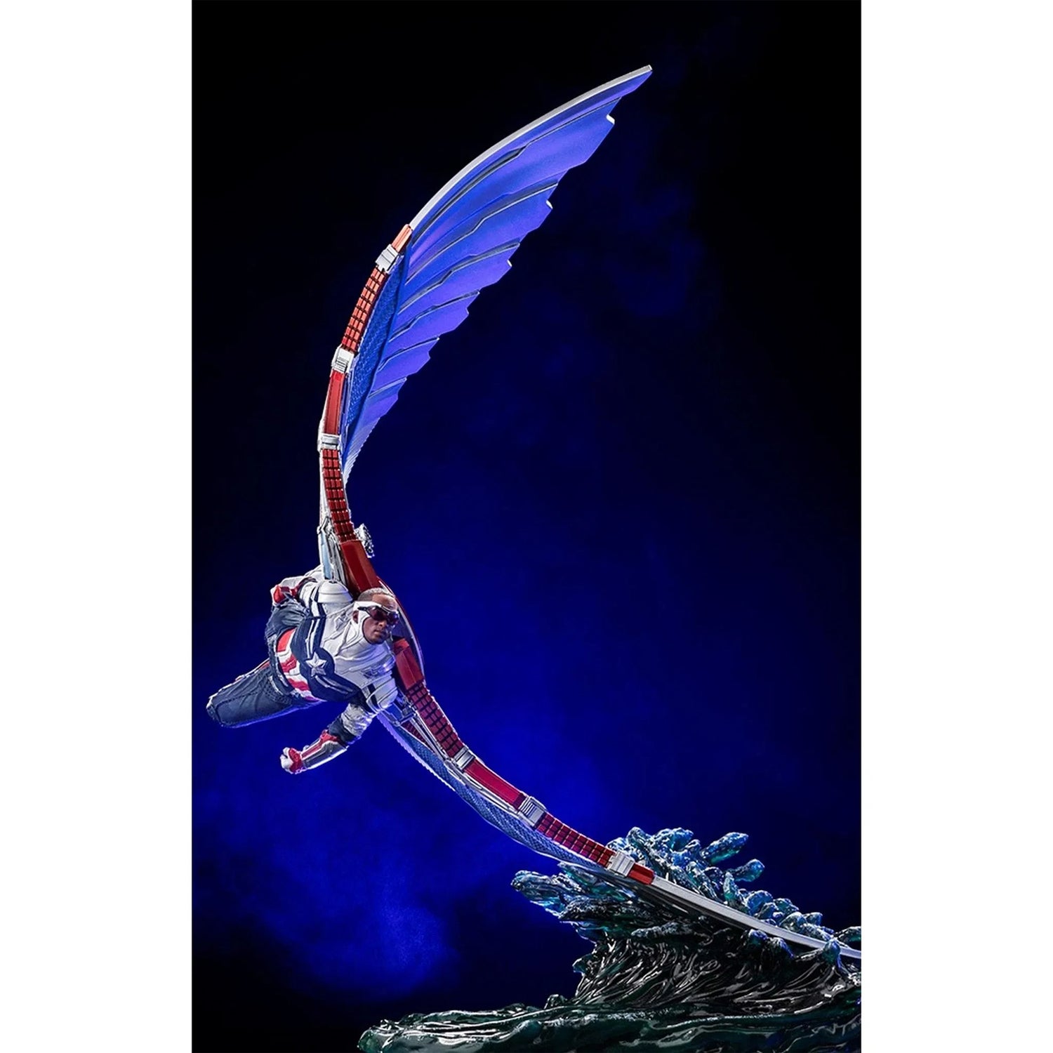 Iron Studios Captain America Sam Wilson Deluxe The Falcon And The ...