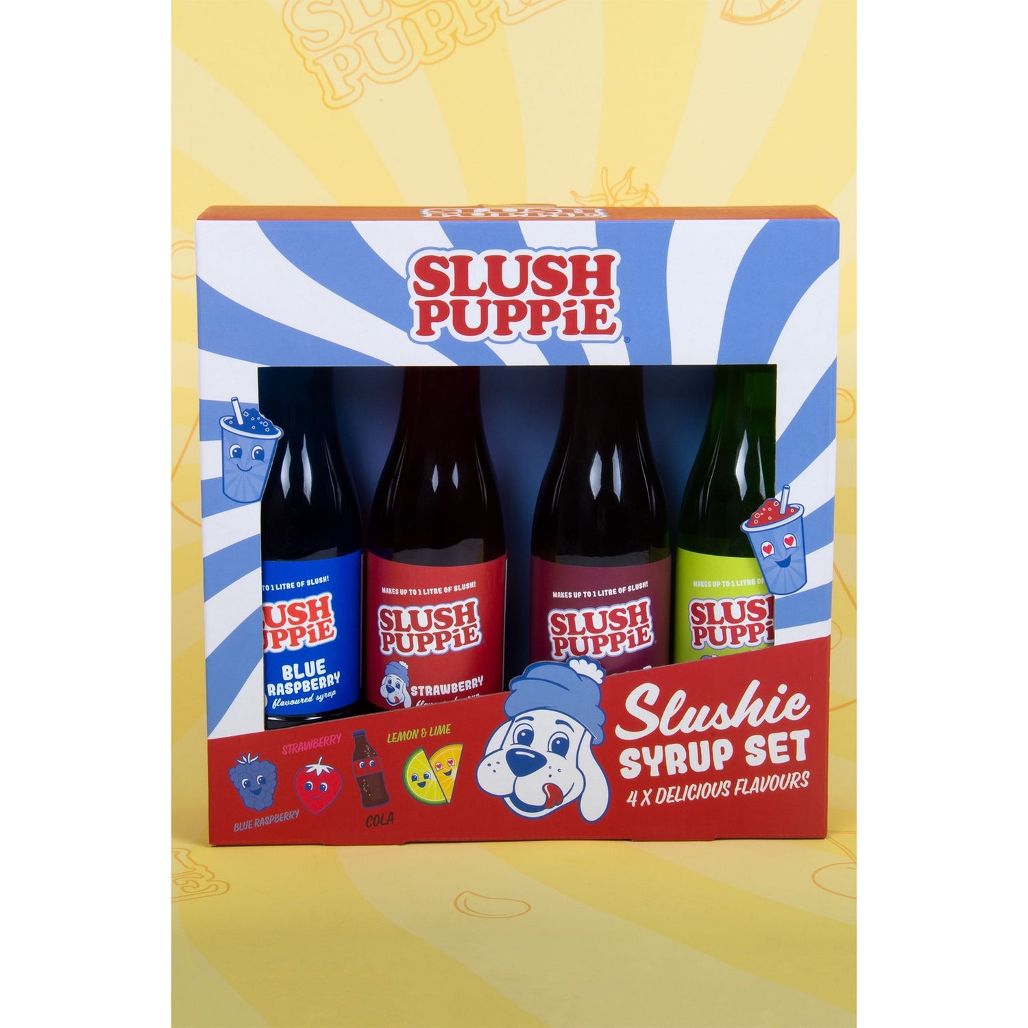 Slush Puppie Original 4X180ml Syrup Set Gifts - Zavvi UK