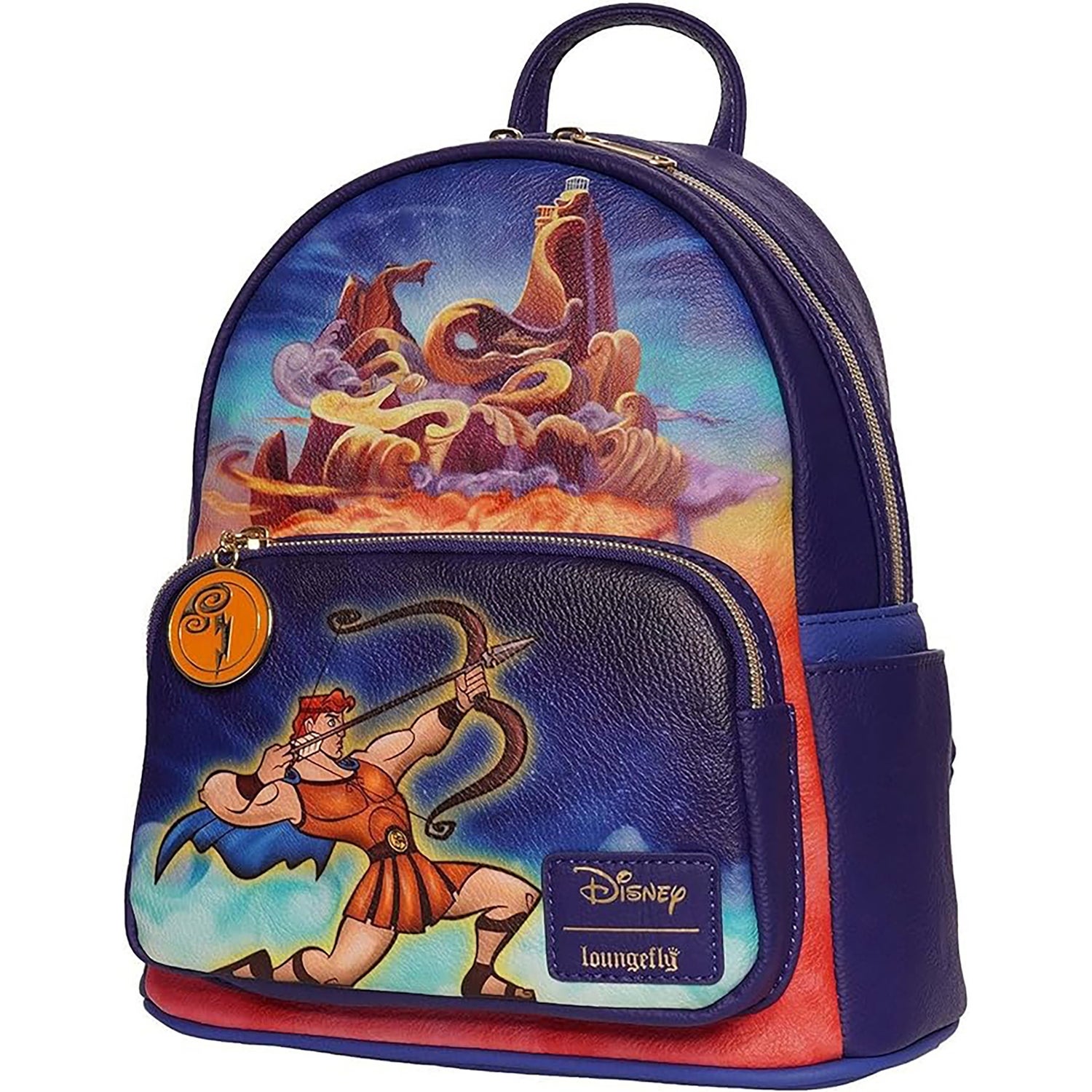 Loungefly Disney Hercules Mount Olympus Mini Backpack Merchandise ...