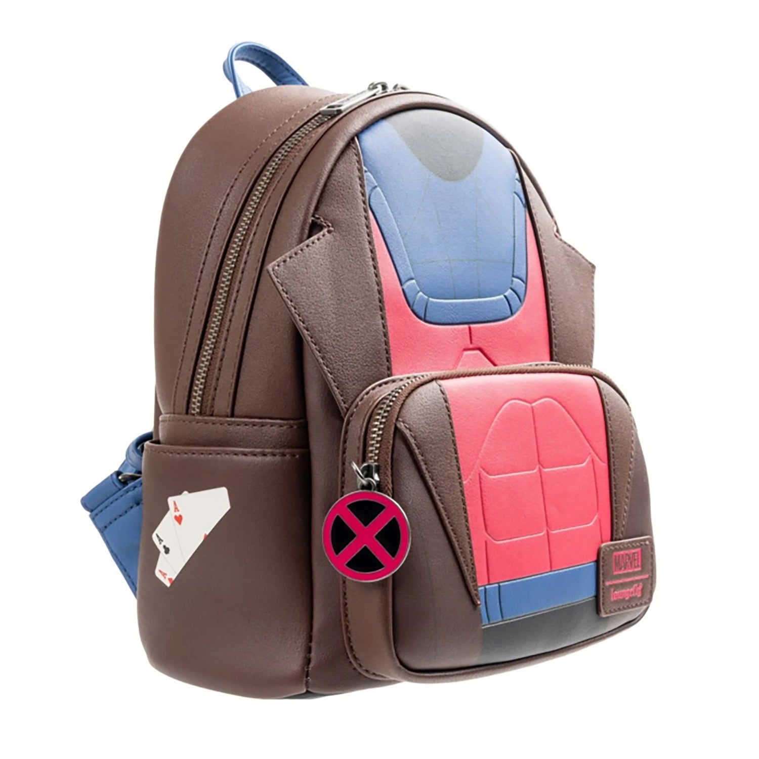 Loungefly Marvel X-Men Gambit Cosplay Mini Backpack Merchandise - Zavvi UK