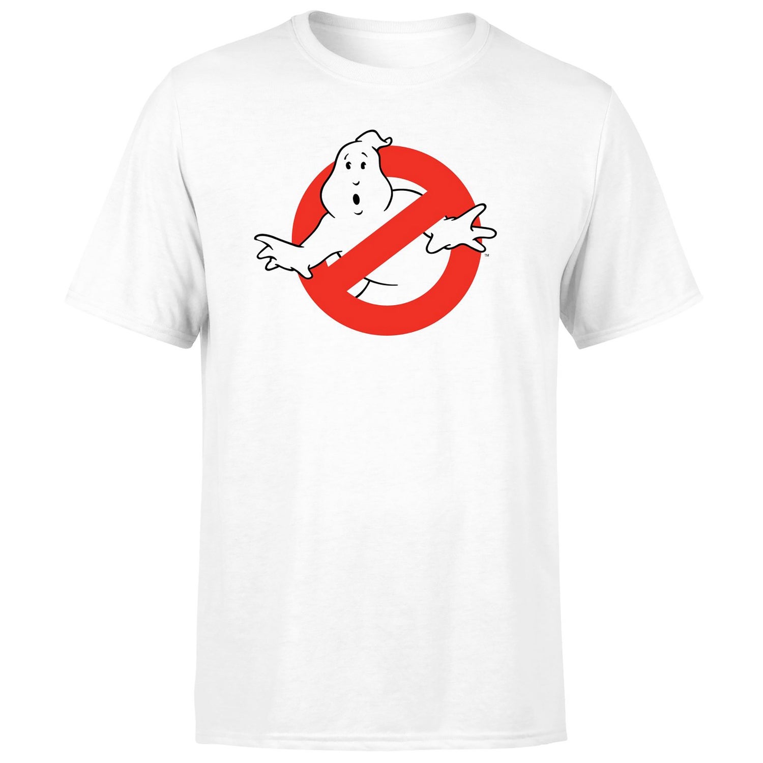 Ghostbusters Classic Logo Men's T-Shirt - White Clothing - Zavvi UK