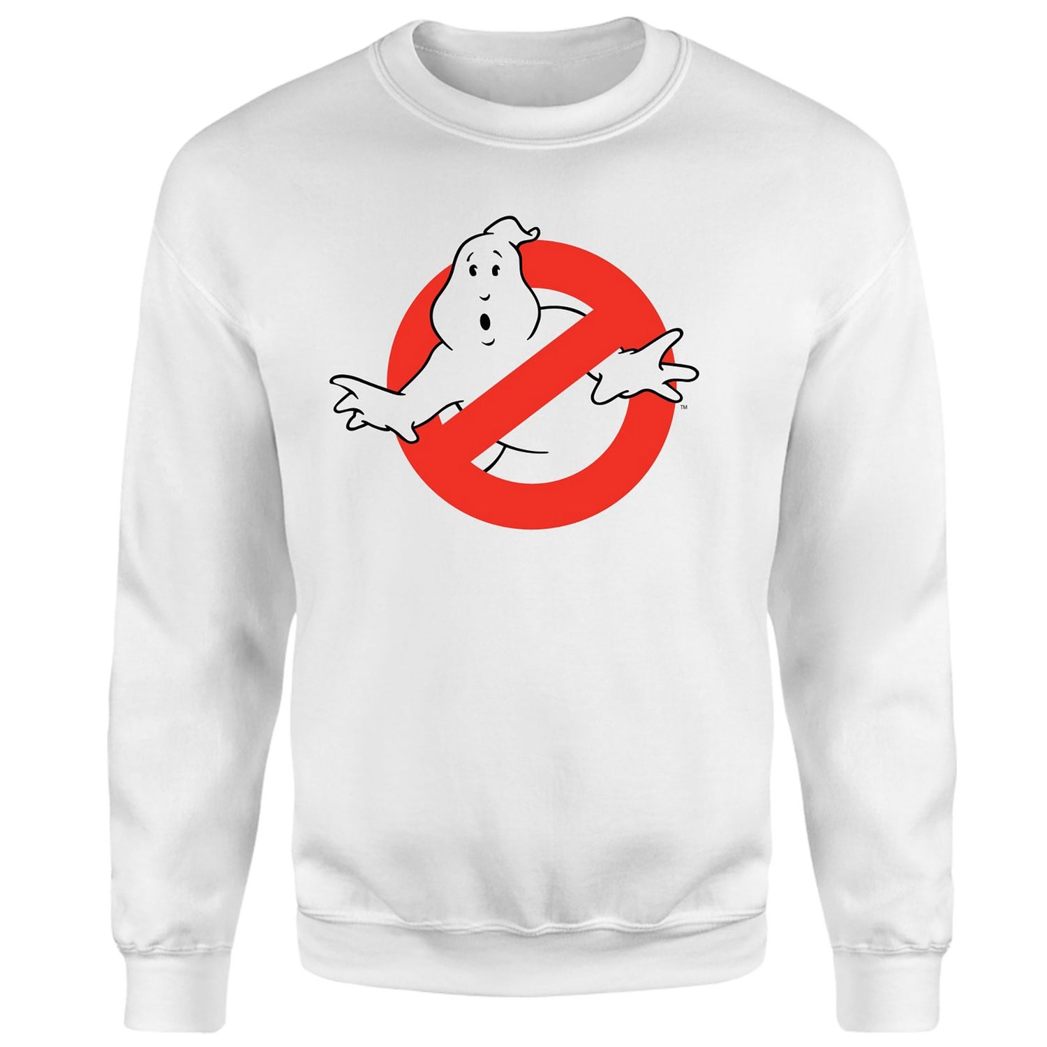 Ghostbusters Classic Logo Sweatshirt - White | Zavvi.nl