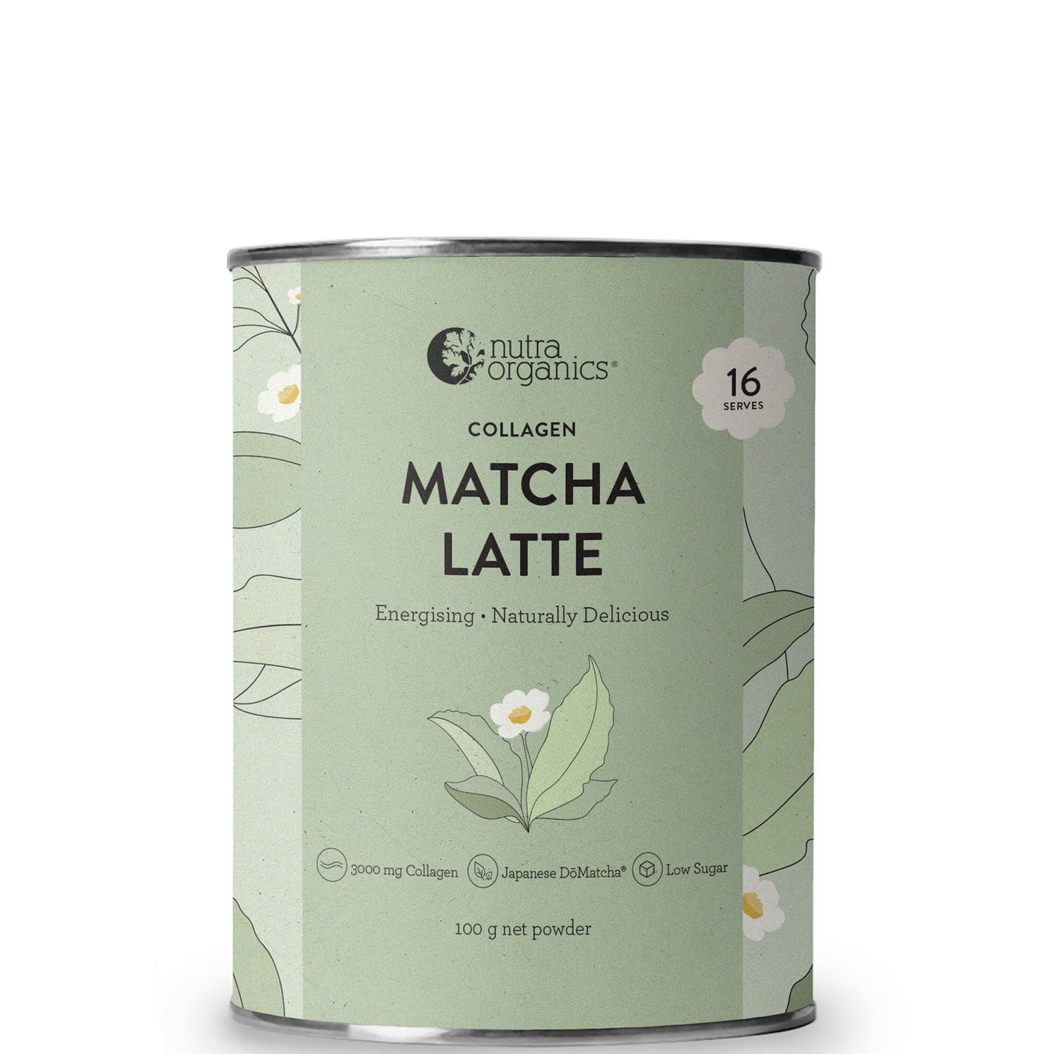 Nutra Organics Collagen Matcha Latte Powder 100g | Buy Online At RY