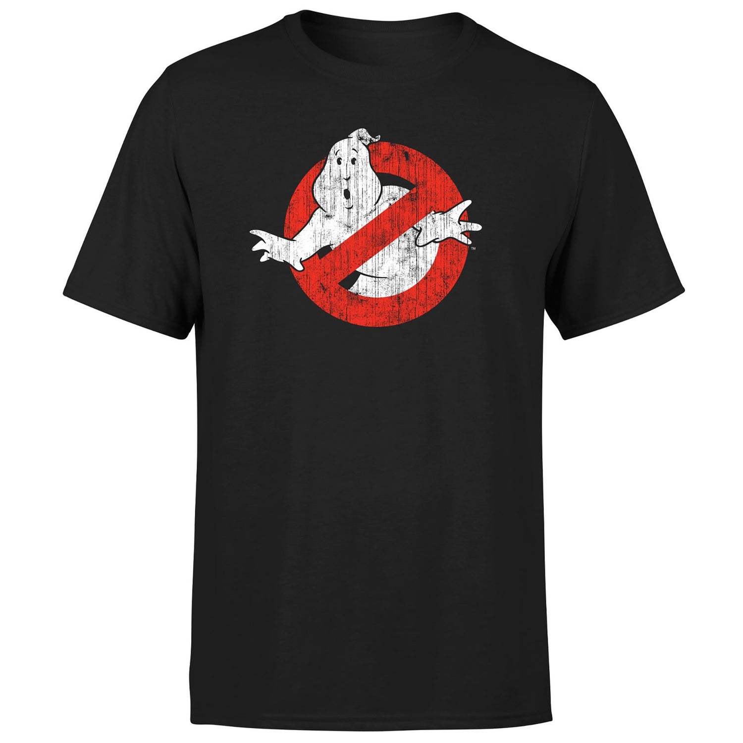 Ghostbusters Vintage Classic Logo Men's T-Shirt - Black Clothing - Zavvi US
