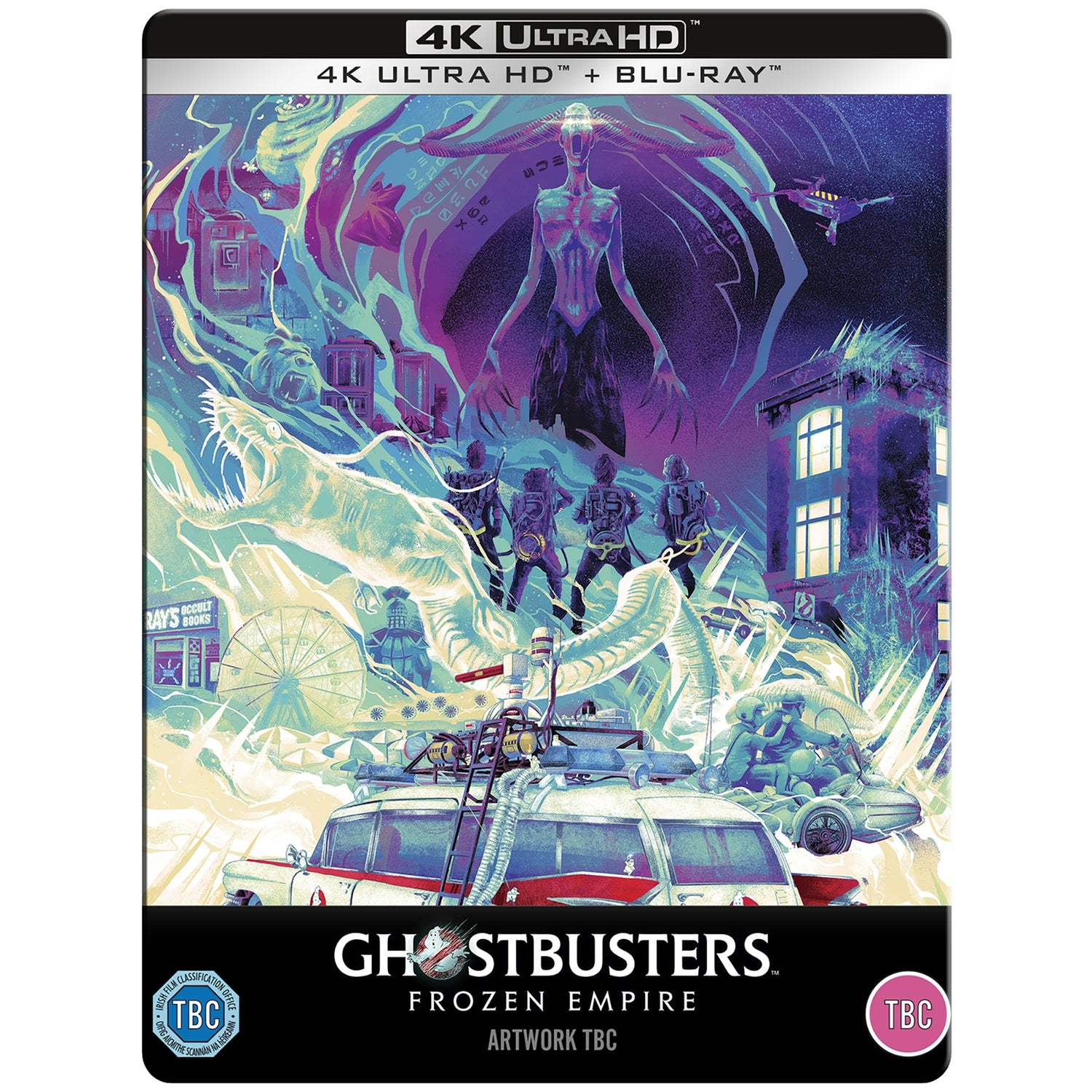 GHOSTBUSTERS: FROZEN EMPIRE 4K ULTRA HD STEELBOOK (INCLUDES BLU-RAY) 4K - Zavvi UK
