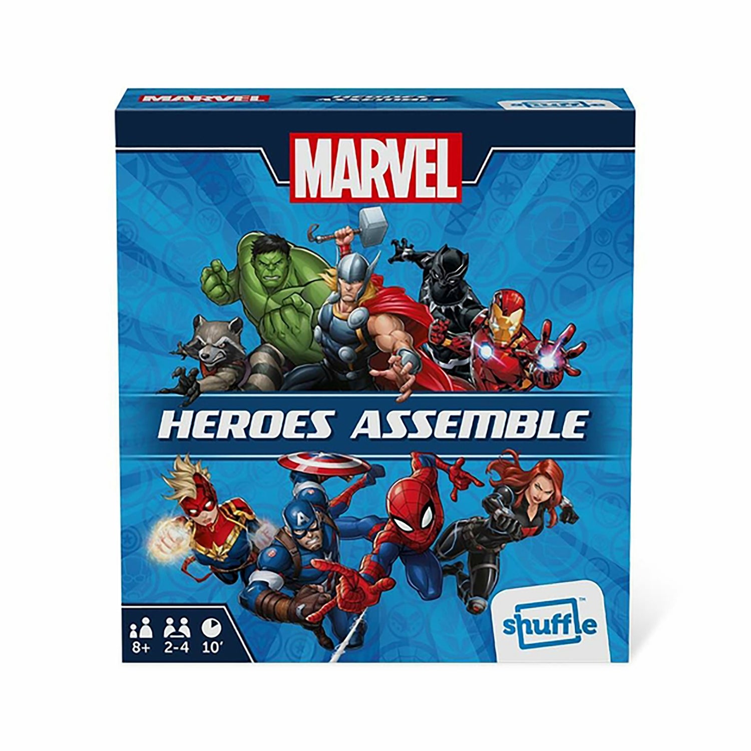 Marvel Heroes Game Box Card Game Toys - Zavvi US