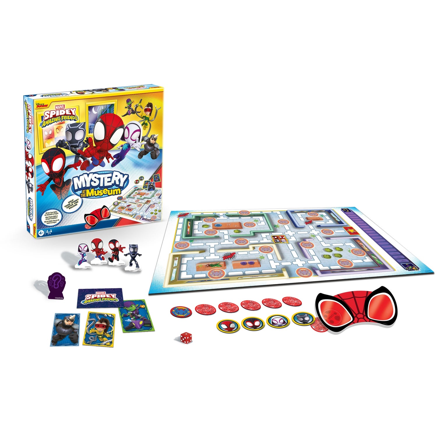 Spidey Panic At The Museum Board Game Toys - Zavvi US