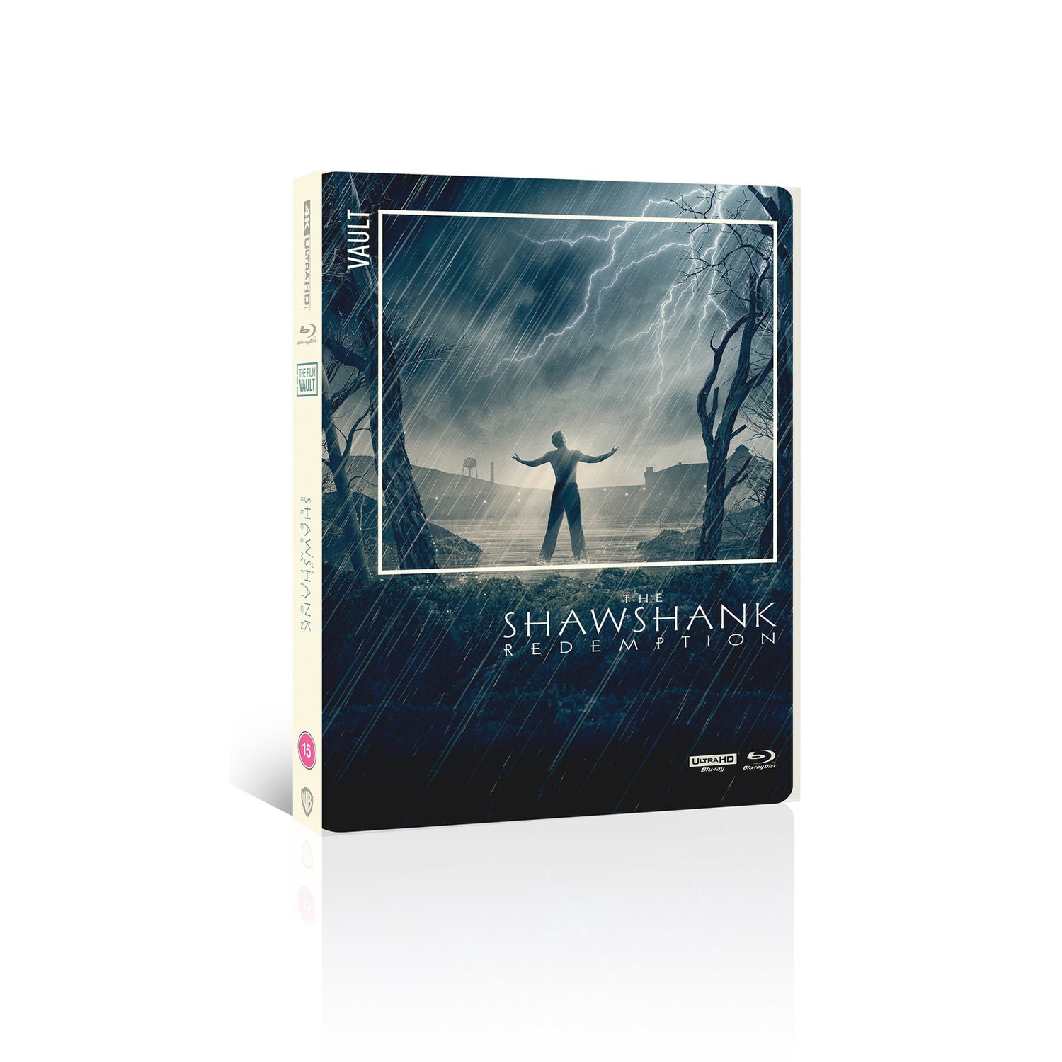 SHAWSHANK REDEMPTION - The Film Vault Range Steelbook [4K Ultra HD] [1994] 4K - Zavvi US