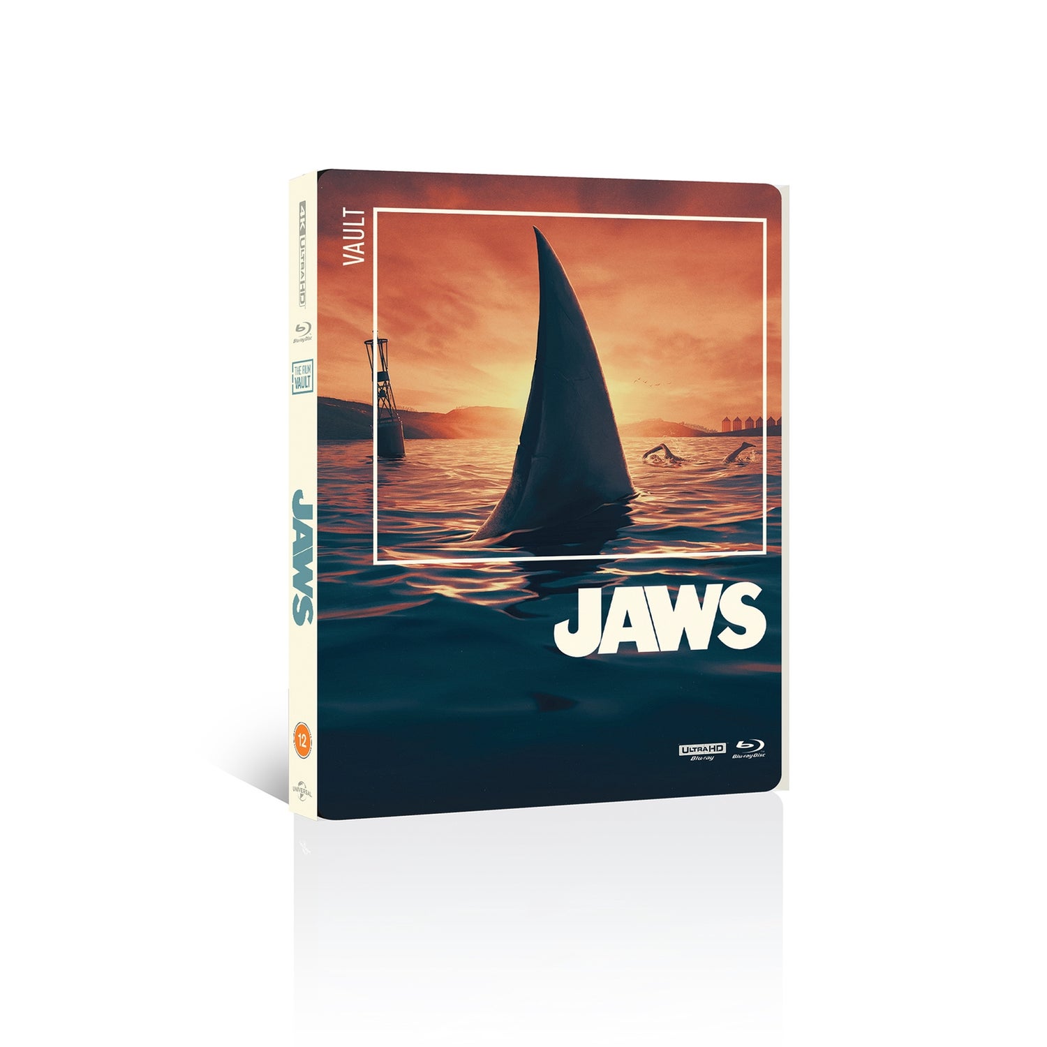 JAWS - The Film Vault Range Steelbook [4K Ultra HD] [1975] 4K - Zavvi UK