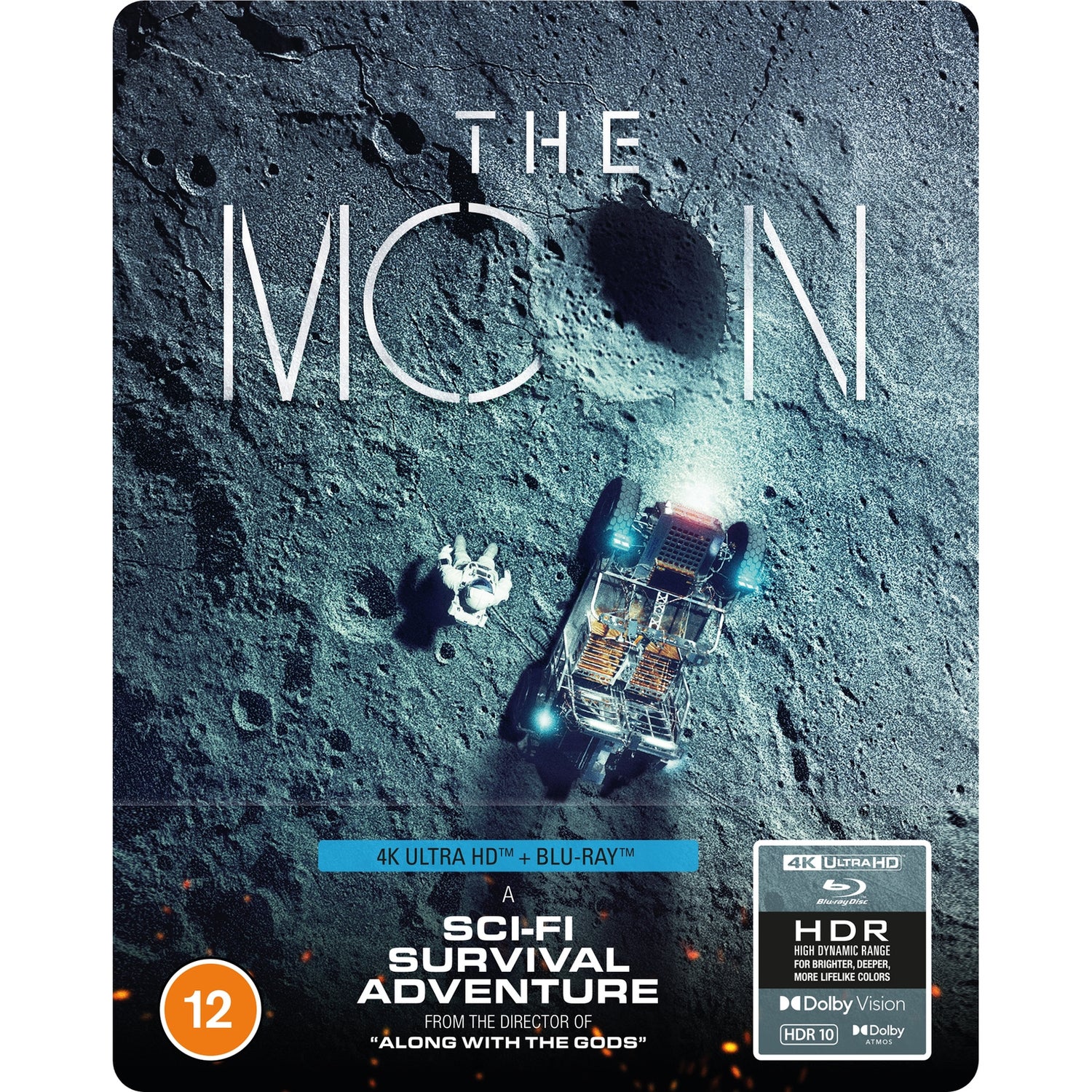 The Moon 4K Ultra HD Steelbook (includes Blu-ray) 4K - Zavvi UK