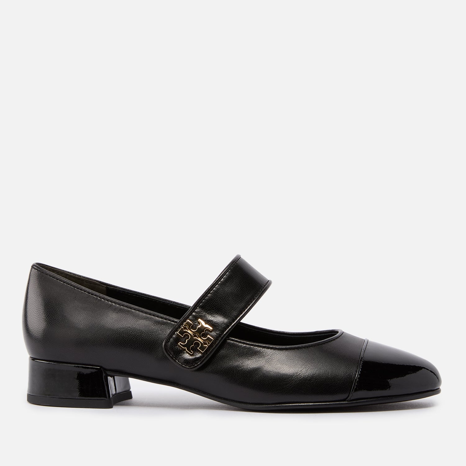 Tory Burch Women's Cap-Toe Leather Mary Jane Heels | TheHut.com