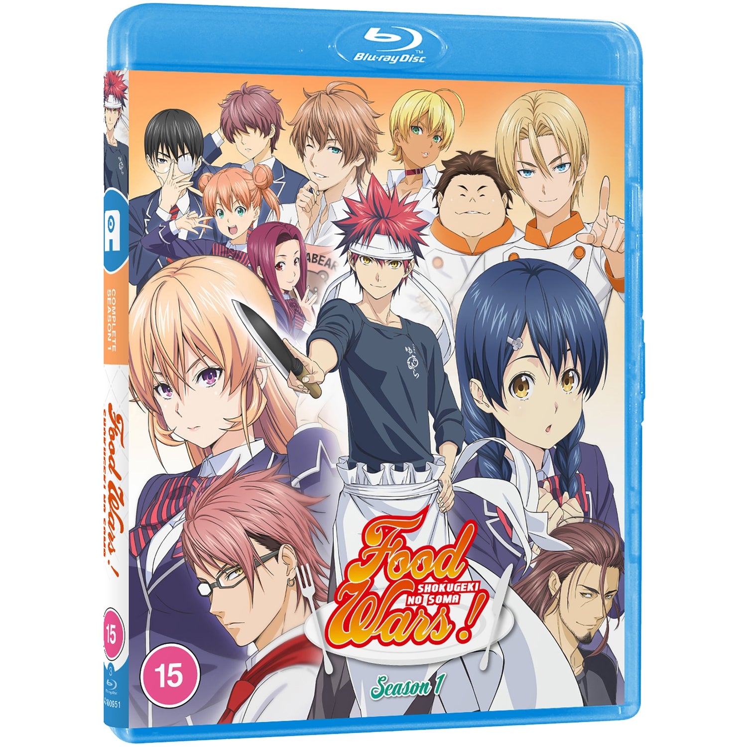 Food Wars - Season 1 (Standard Edition) [Blu-Ray] Blu-ray | Zavvi Australia