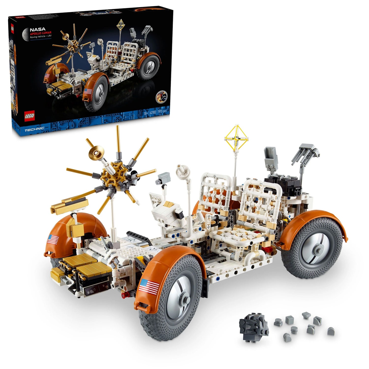 LEGO Technic NASA Apollo Lunar Roving Vehicle – LRV 42182 Toys - Zavvi UK