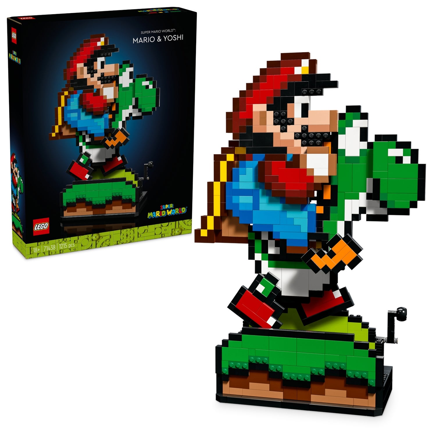 LEGO Super Mario World: Mario & Yoshi Set for Adults 71438 Toys - Zavvi UK