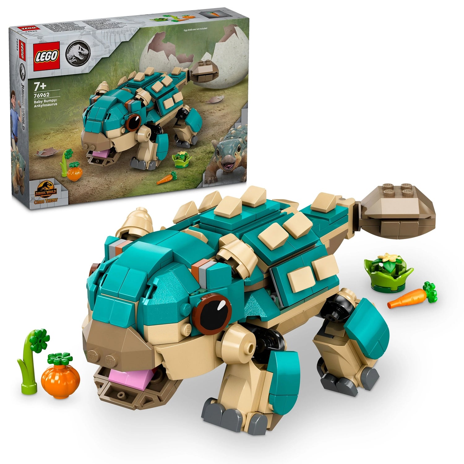 LEGO Jurassic World Baby Bumpy: Ankylosaurus Toy Set 76962 Toys - Zavvi UK