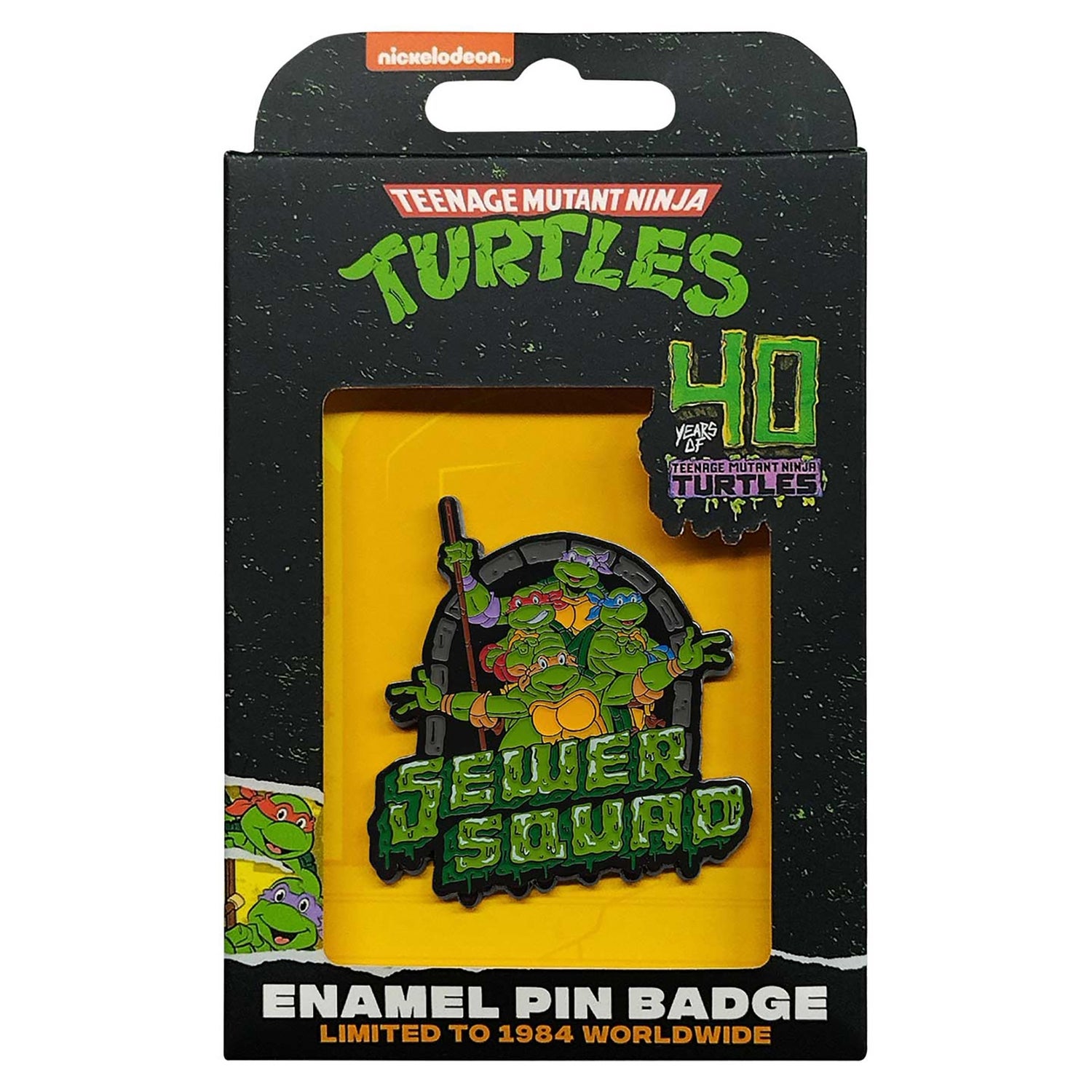 Teenage Mutant Ninja Turtles Limited Edition 40th Anniversary Pin Badge ...